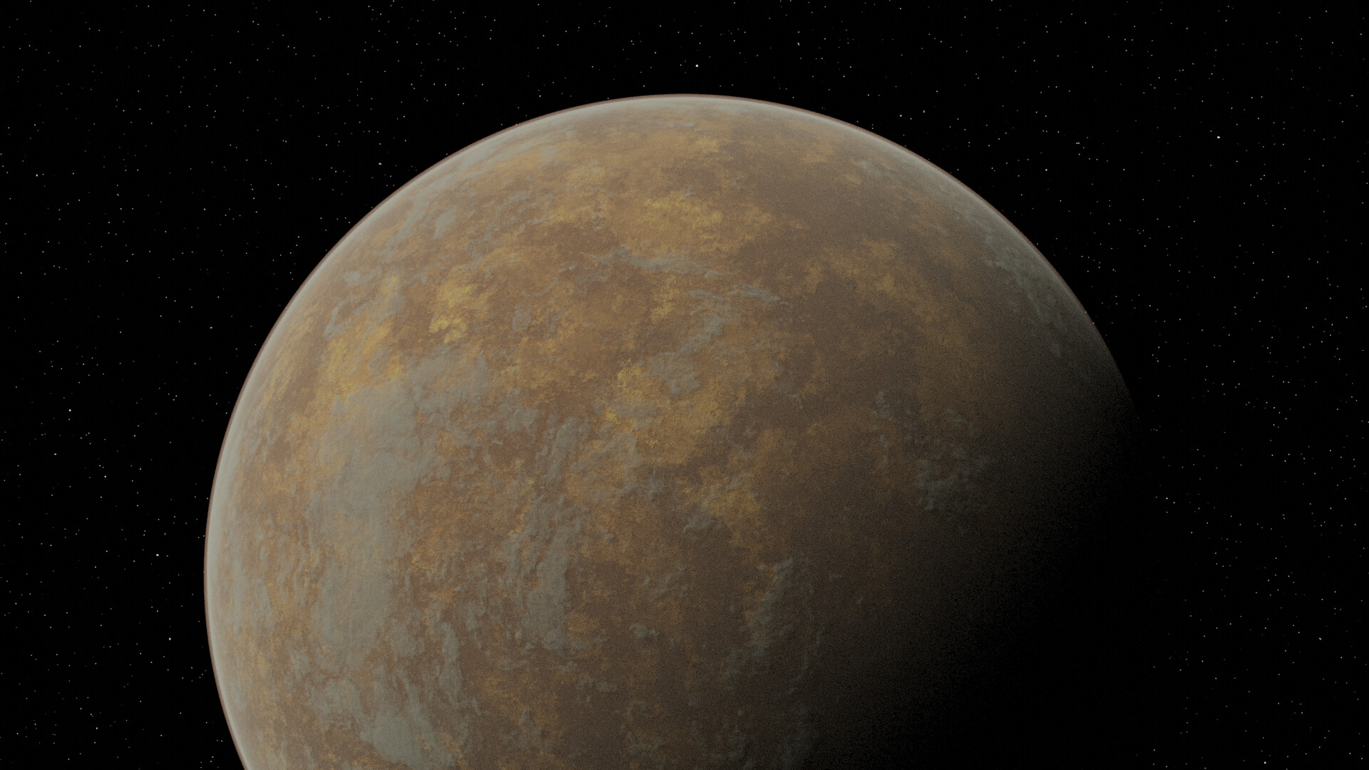 ArtStation - Planet render