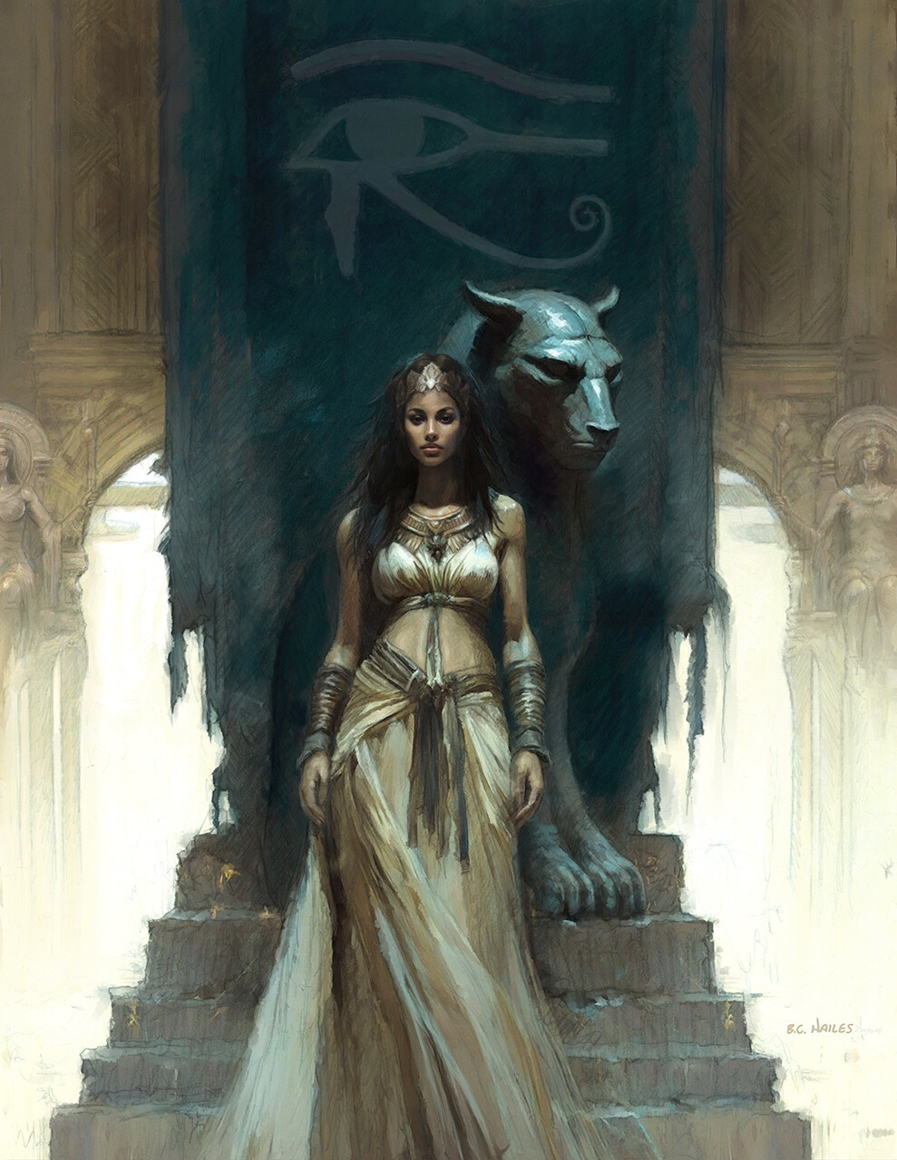 ArtStation - A Princess of Egypt