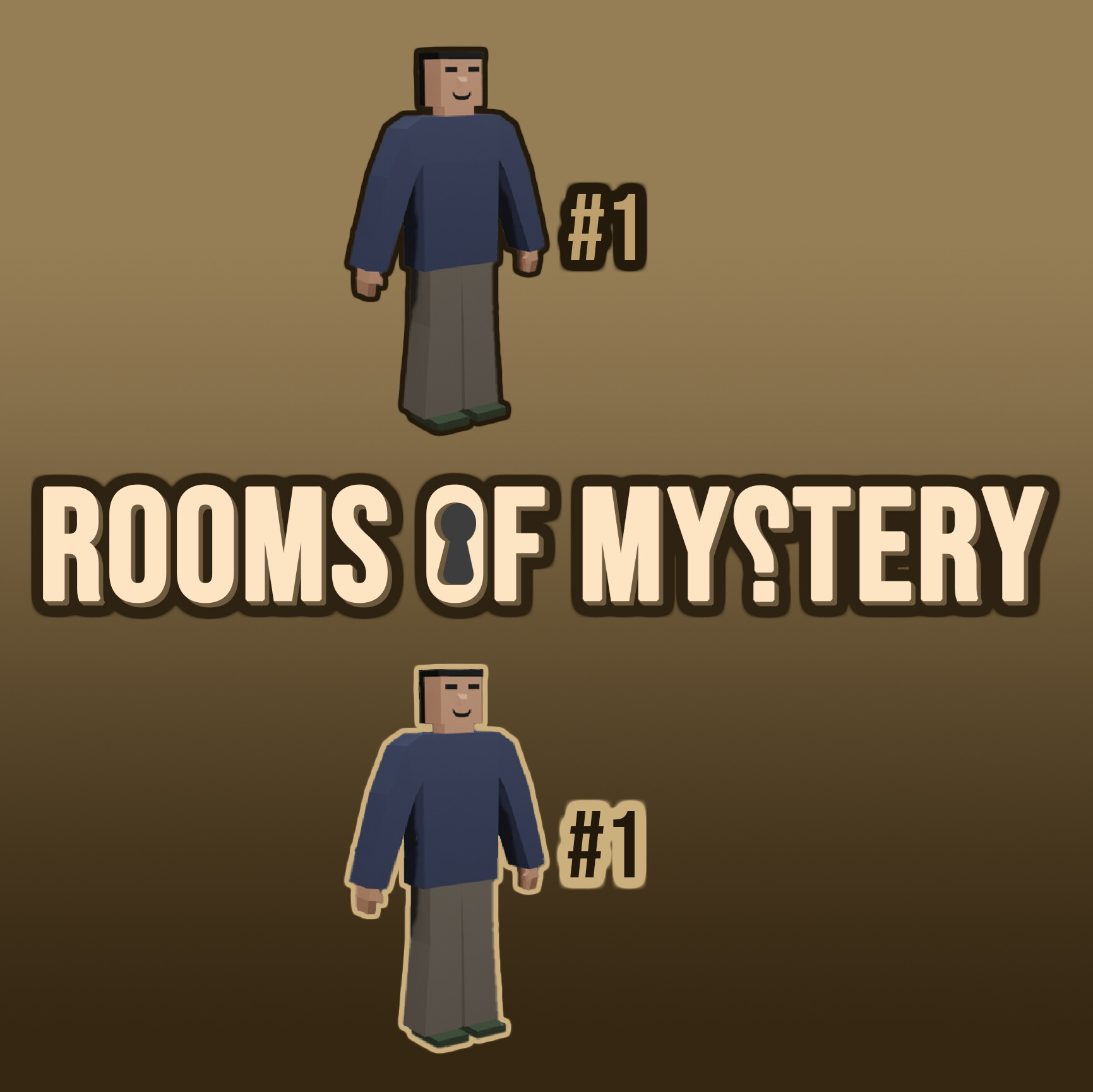 ArtStation - Development Character "Rooms Of Mystery"