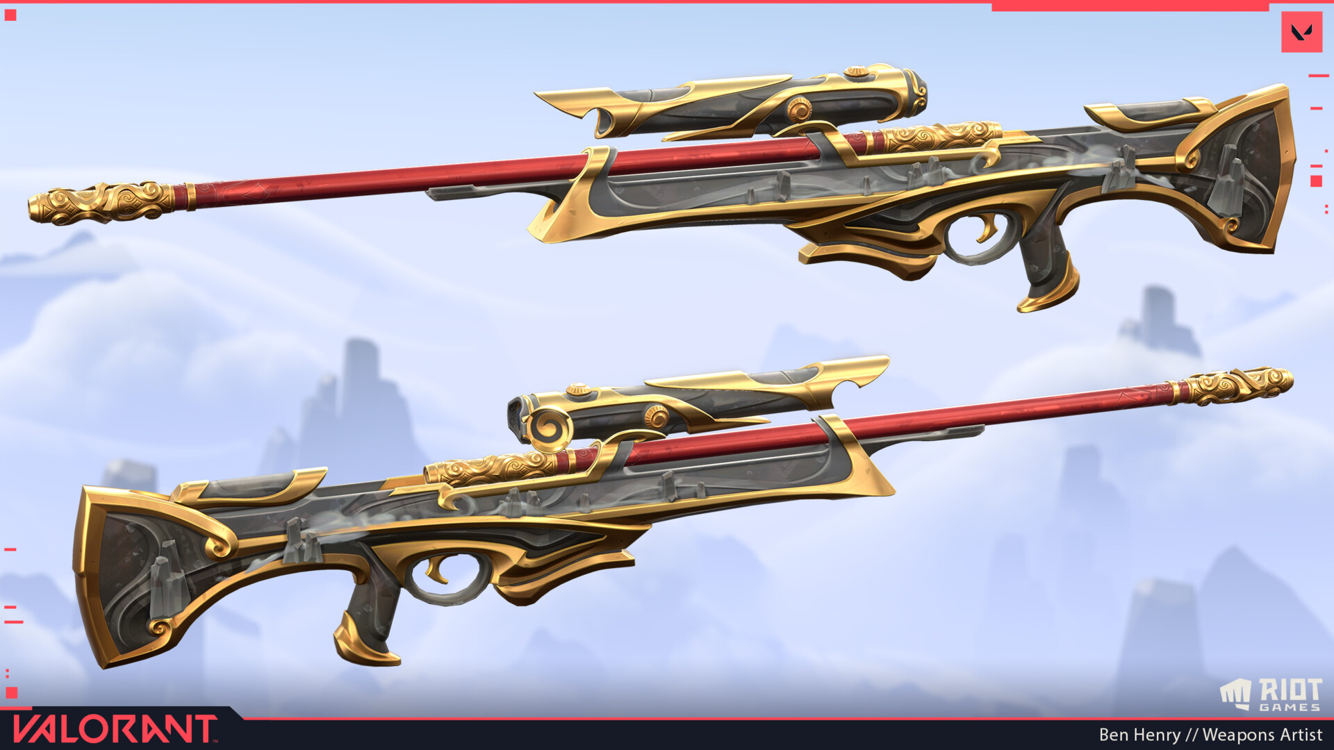 Ben Henry - VALORANT - Valiant Hero Operator Marquee