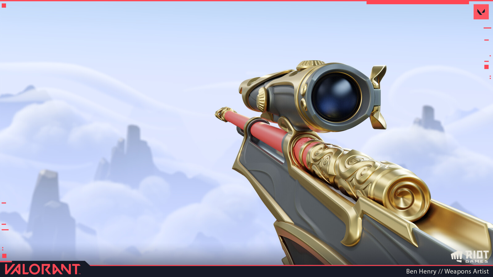 Ben Henry - VALORANT - Valiant Hero Operator Marquee