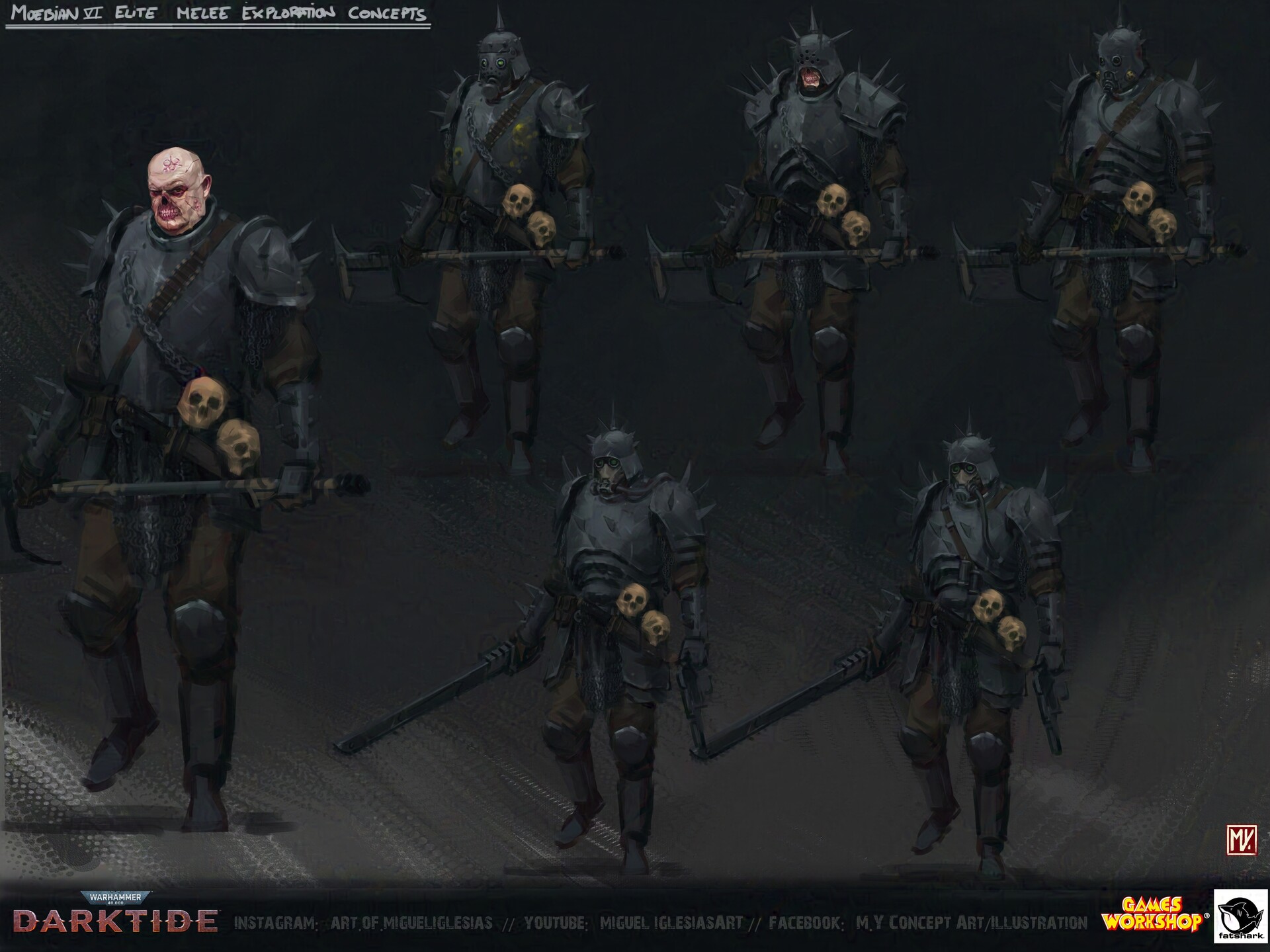 Miguel Iglesias - Warhammer 40000:Darktide- The Moebian VI - Character ...