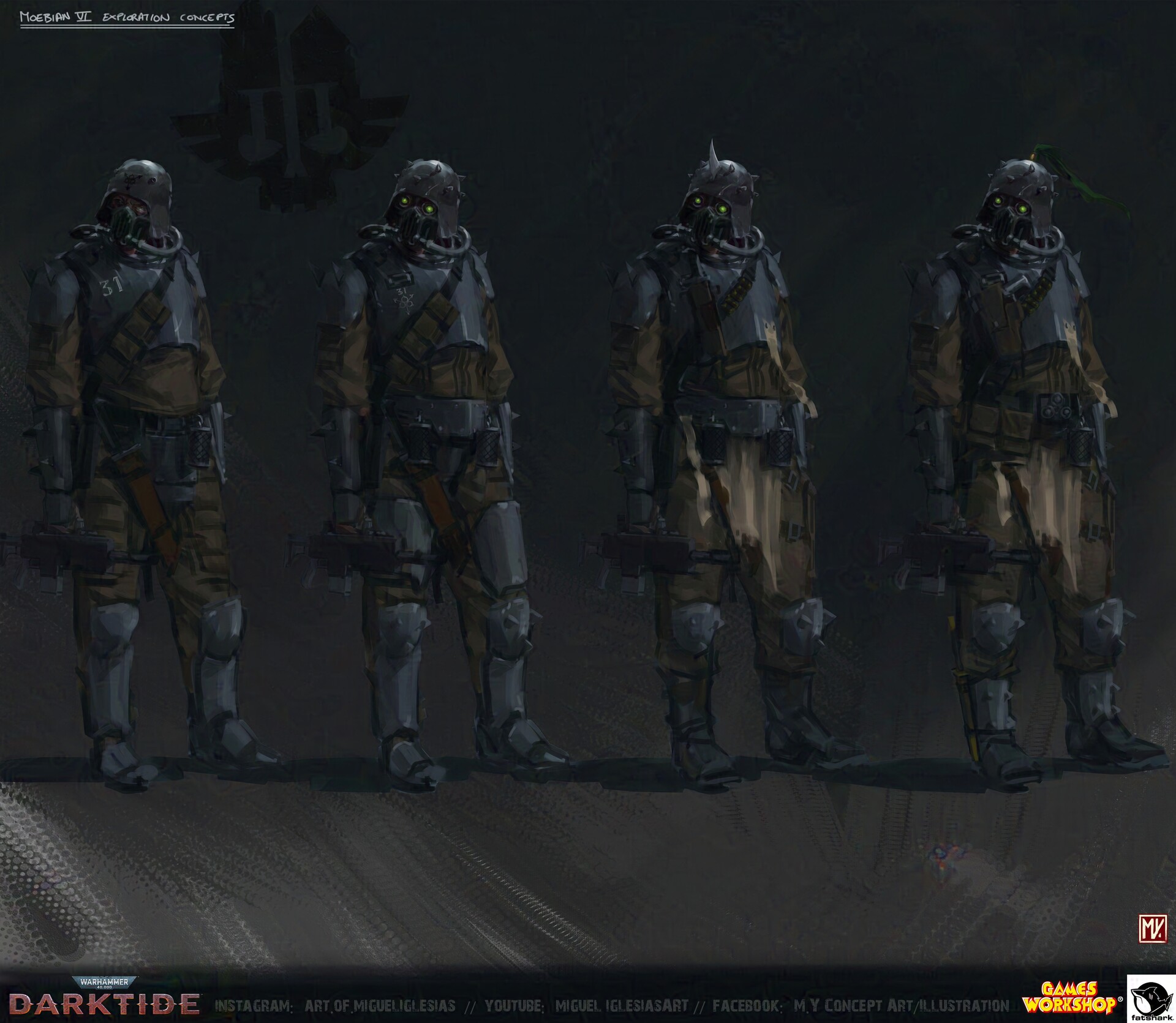 Miguel Iglesias - Warhammer 40000:Darktide- The Moebian VI - Character ...
