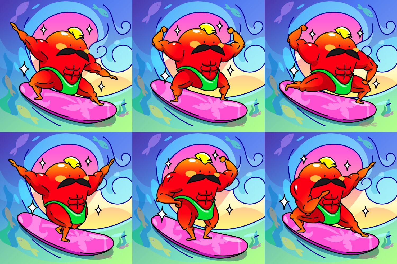 Oleksandra Khomenko - Strong Mango NFT