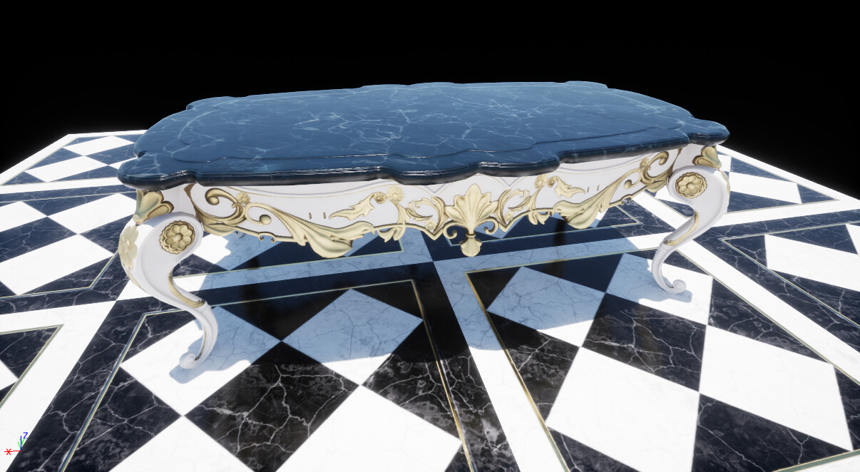 ArtStation - Rococo - 3D Asset Process