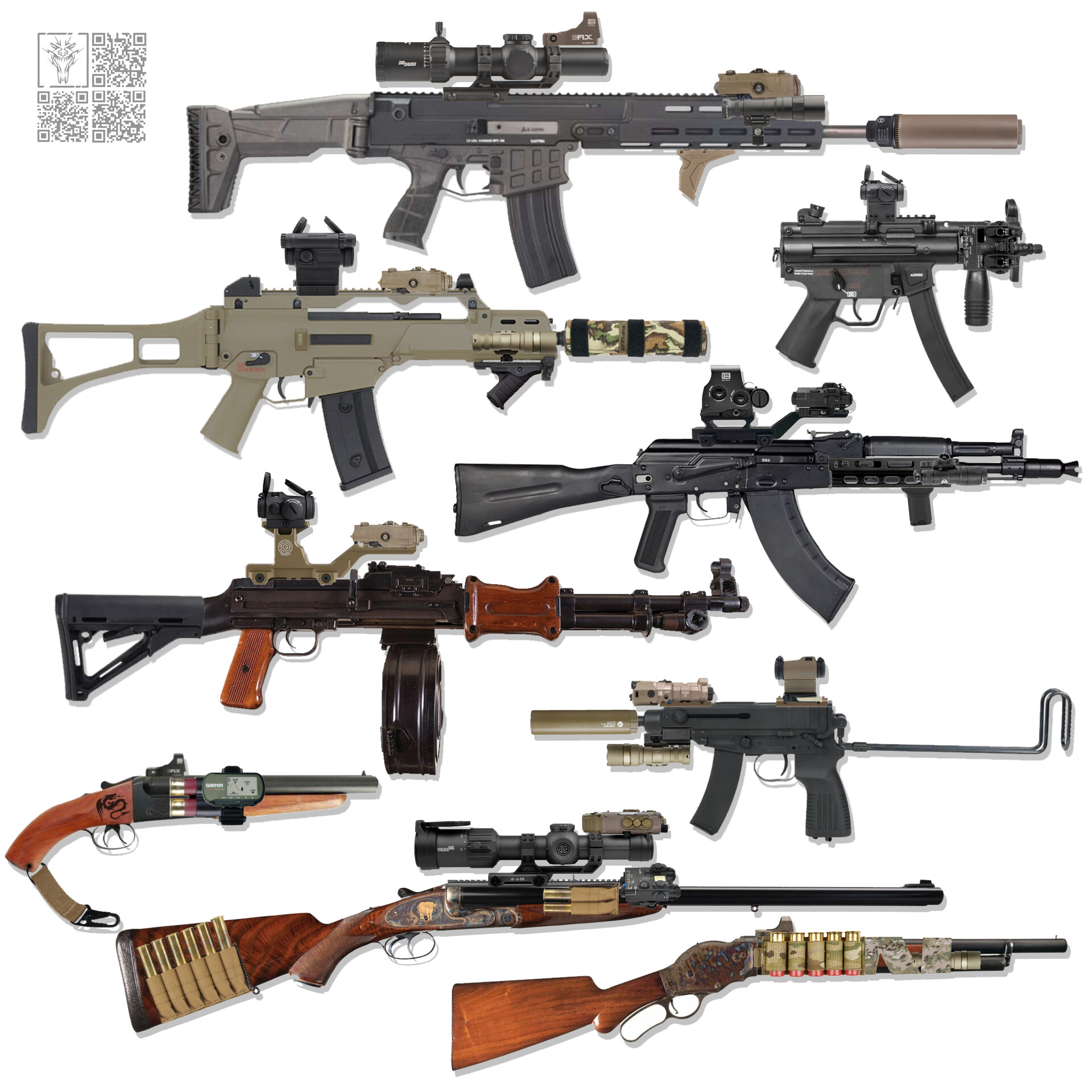 ArtStation - Break Time Guns