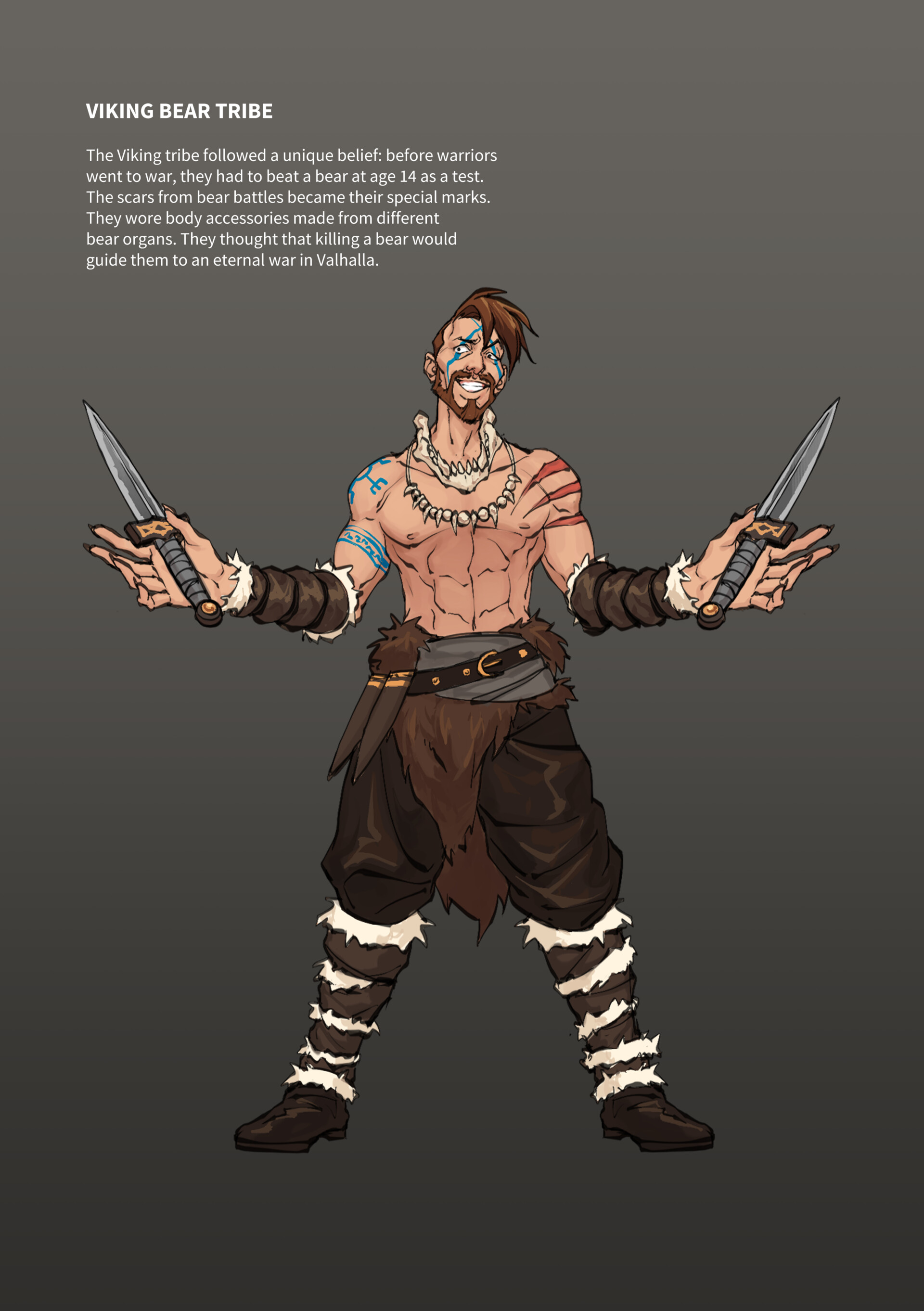 ArtStation - Viking Bear Tribe