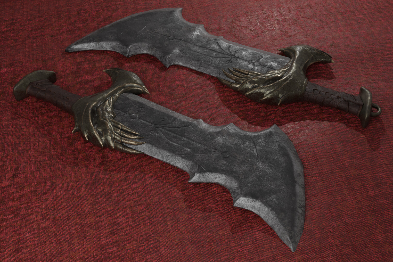 ArtStation - Kratos Blade of Chaos