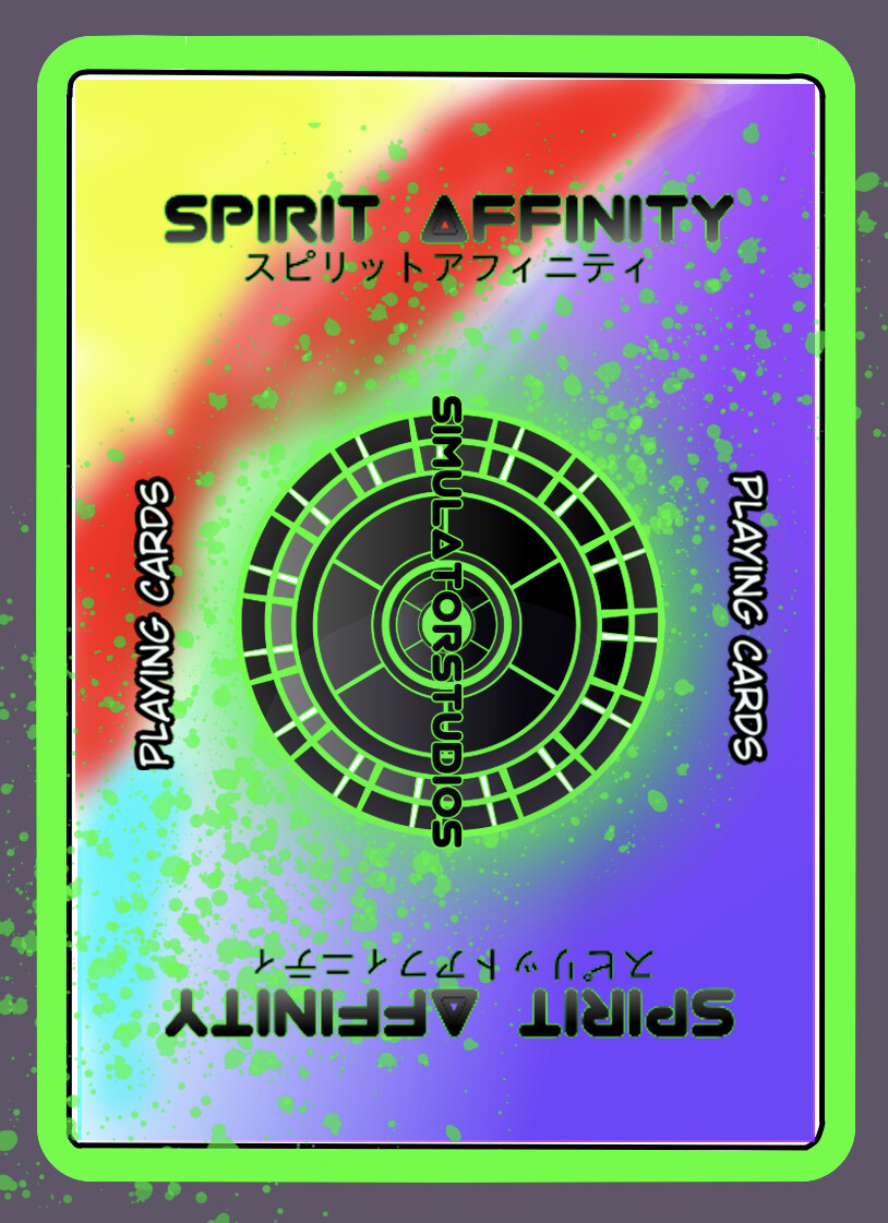 Plasma Mb3 - Spirit Affinity Playing Cards
