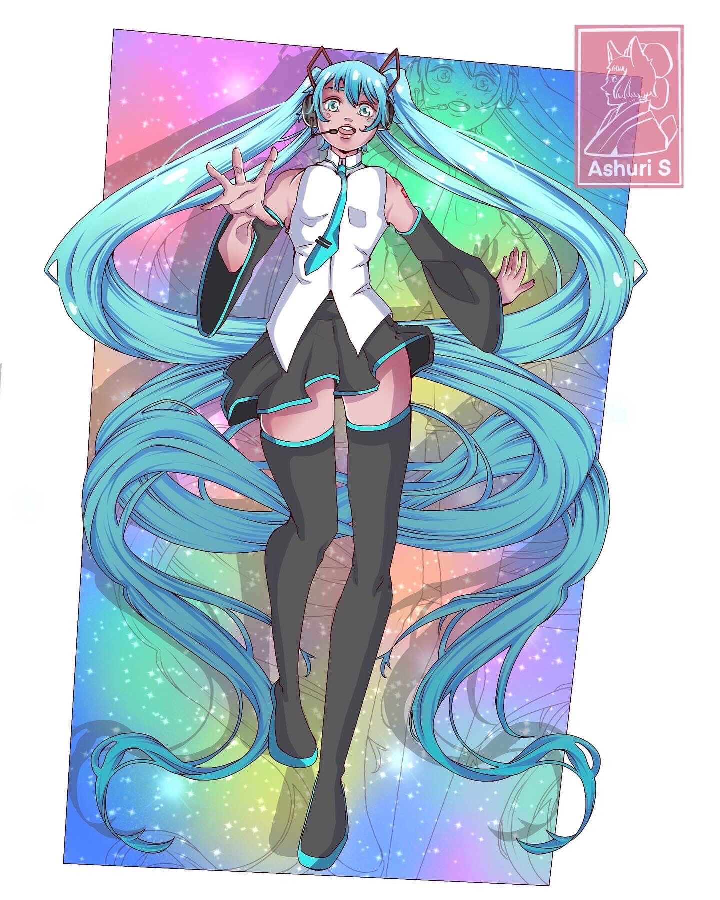 ArtStation - Hatsune Miku fanart