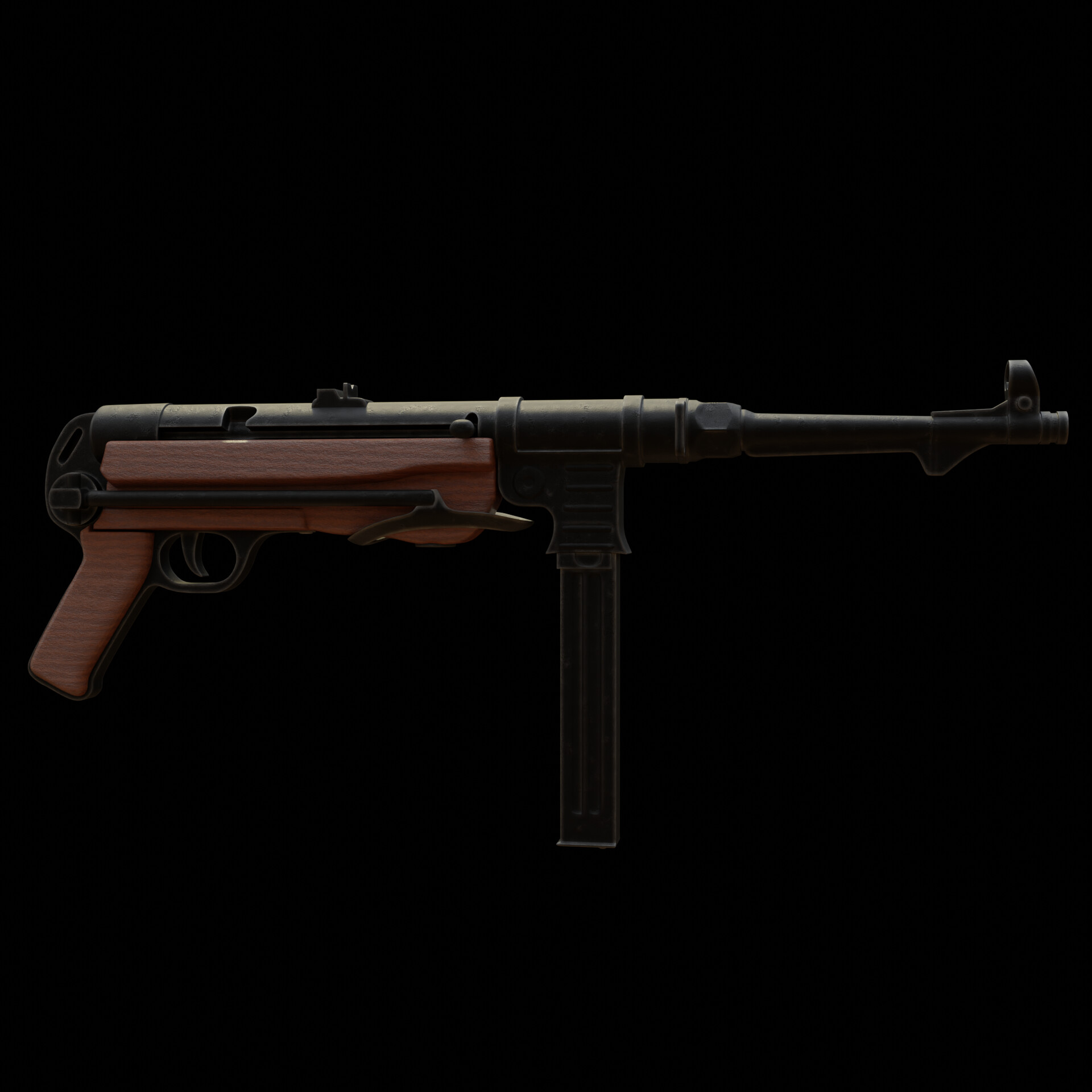 ArtStation - MP40 3D Model