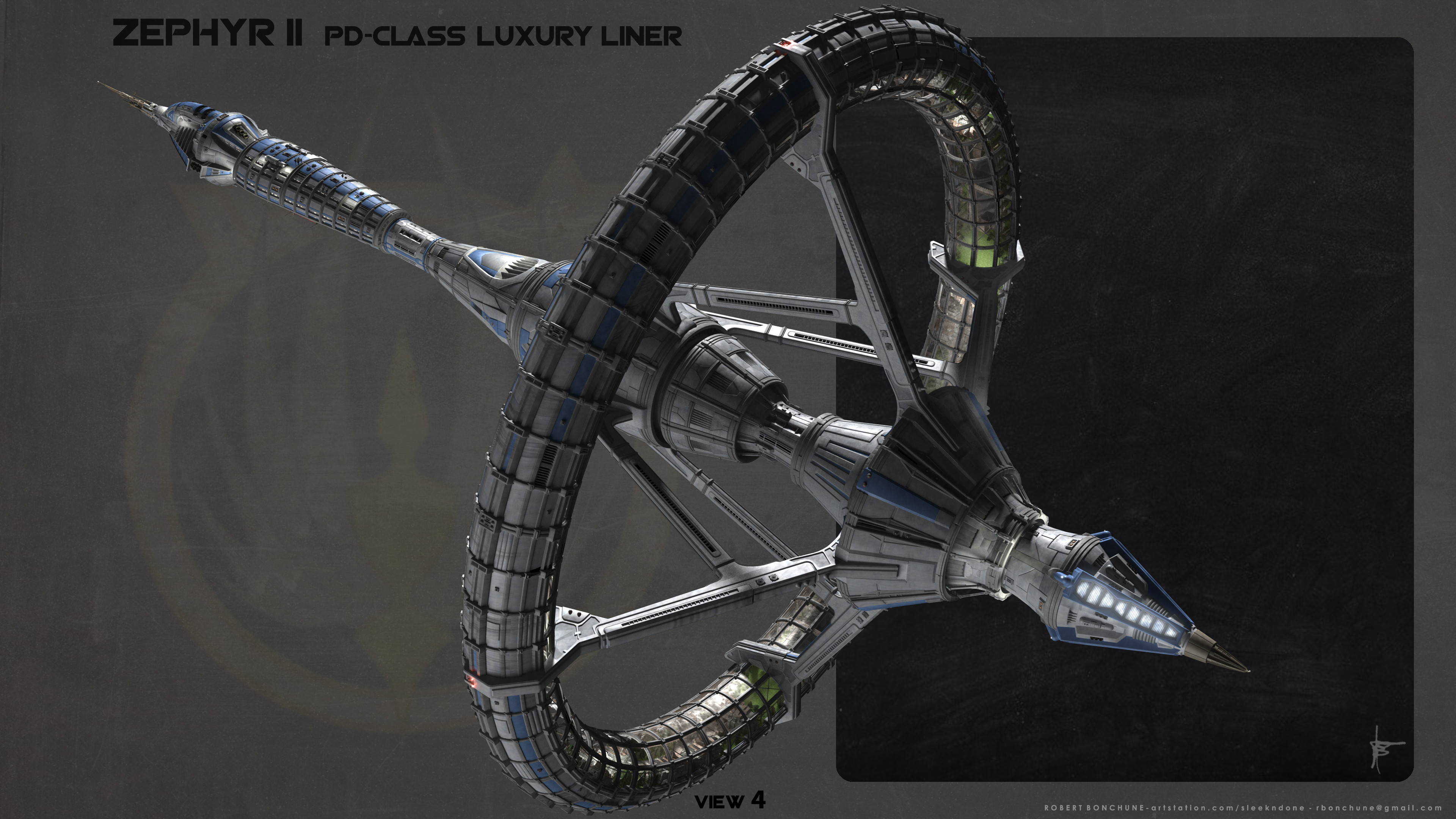 Robert Bonchune - Zephyr II - Various views - BSG