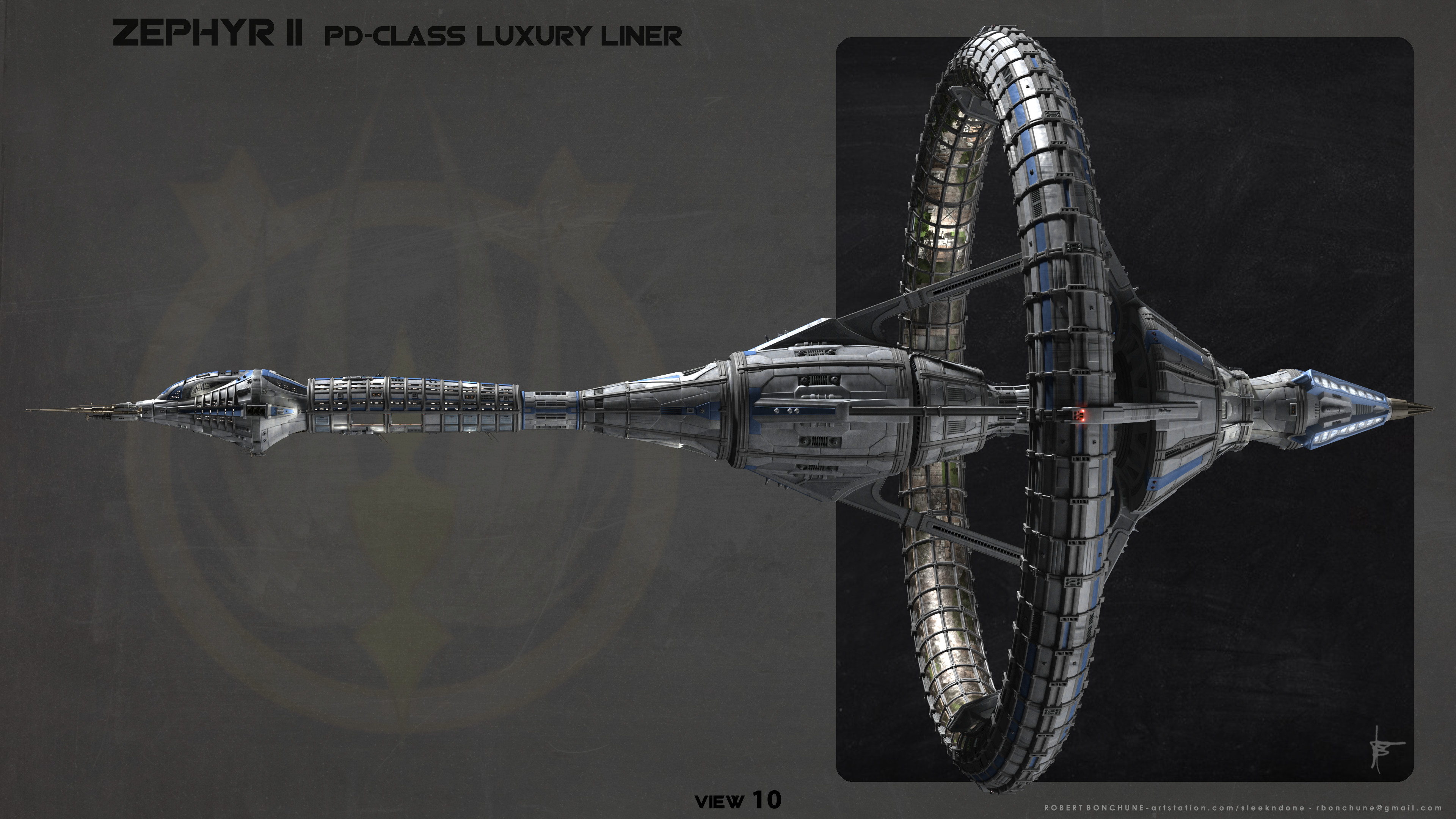 Robert Bonchune - Zephyr II - Various views - BSG