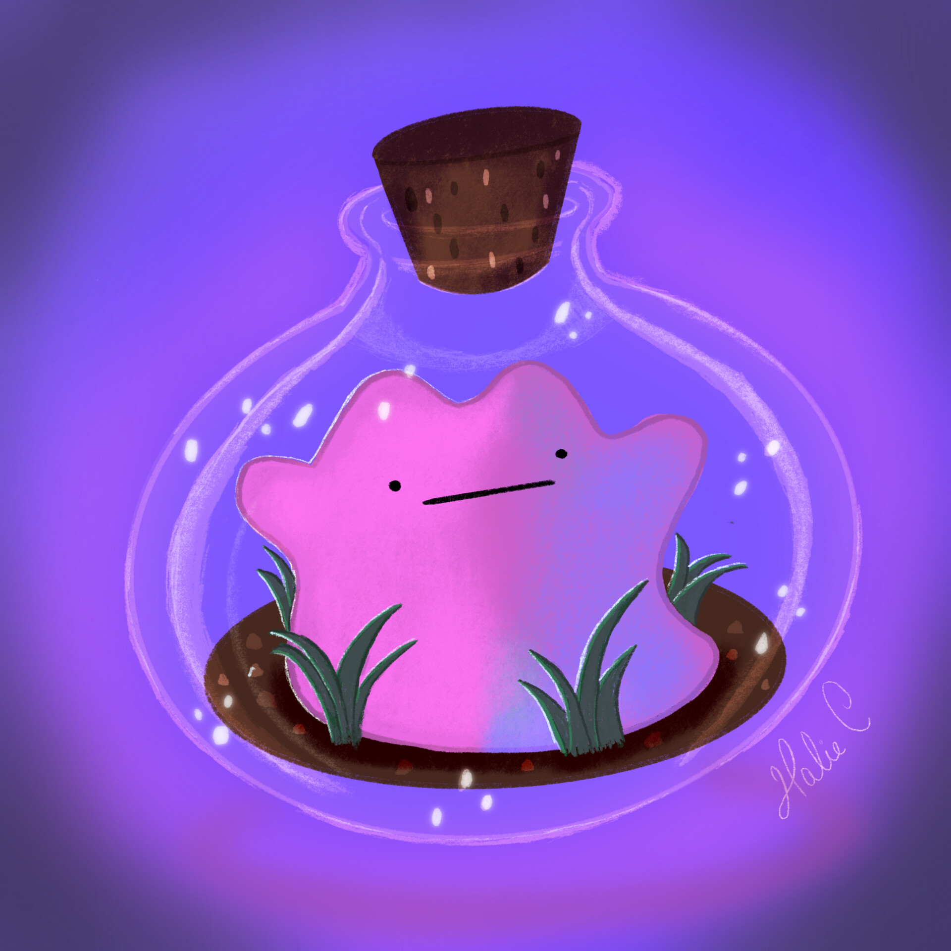 ArtStation - Critters and Pokémon in Jars