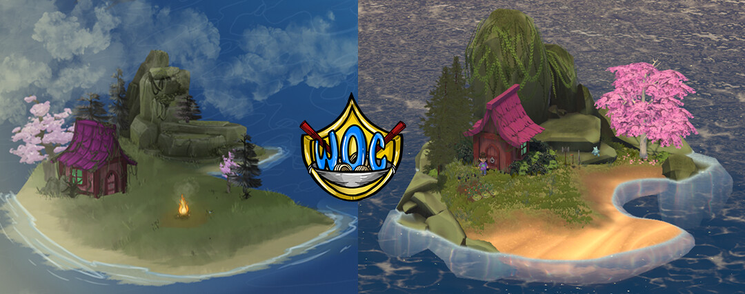 ArtStation - WOC Original Concepts 2D to 3D