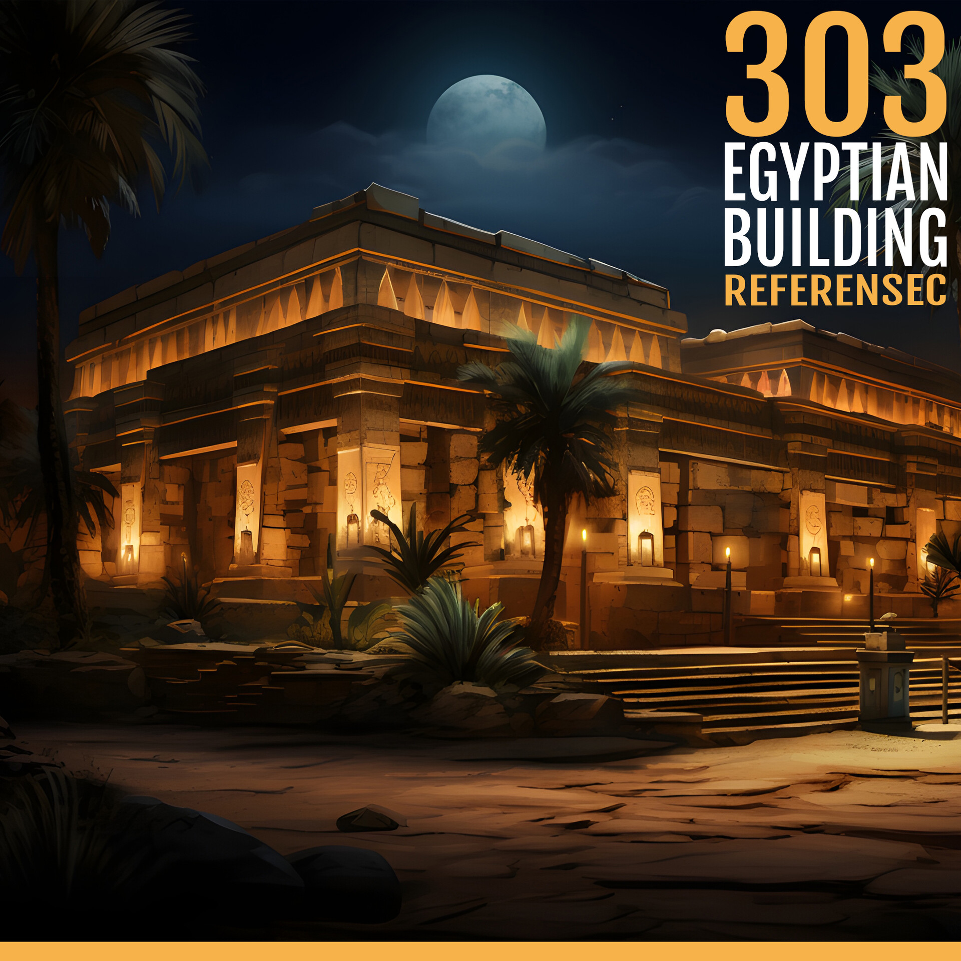 ArtStation - 303 Traditional Egyptian Building References
