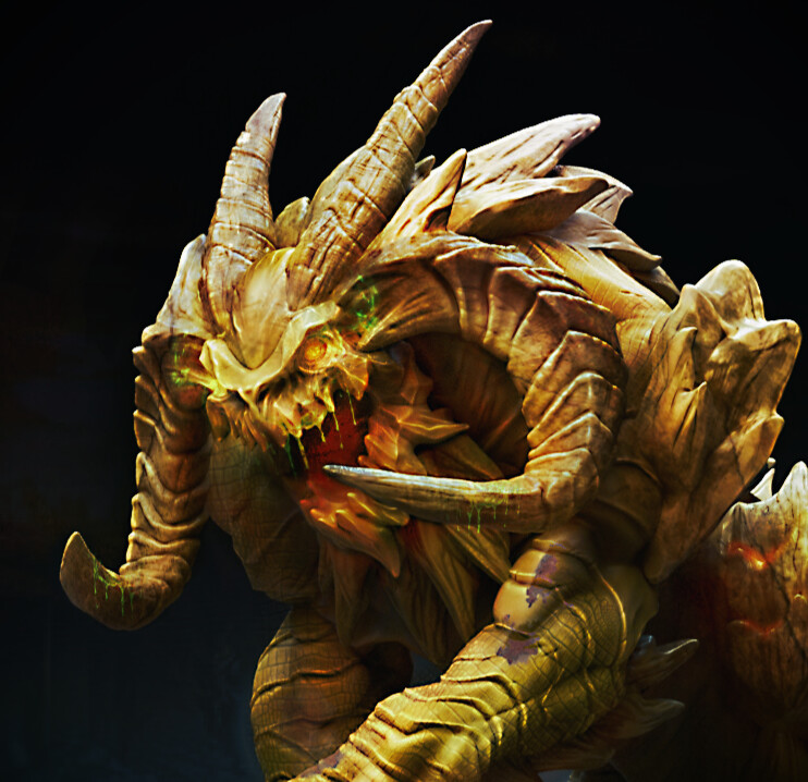 ArtStation - BEHEMOTH THE Colossal Monster