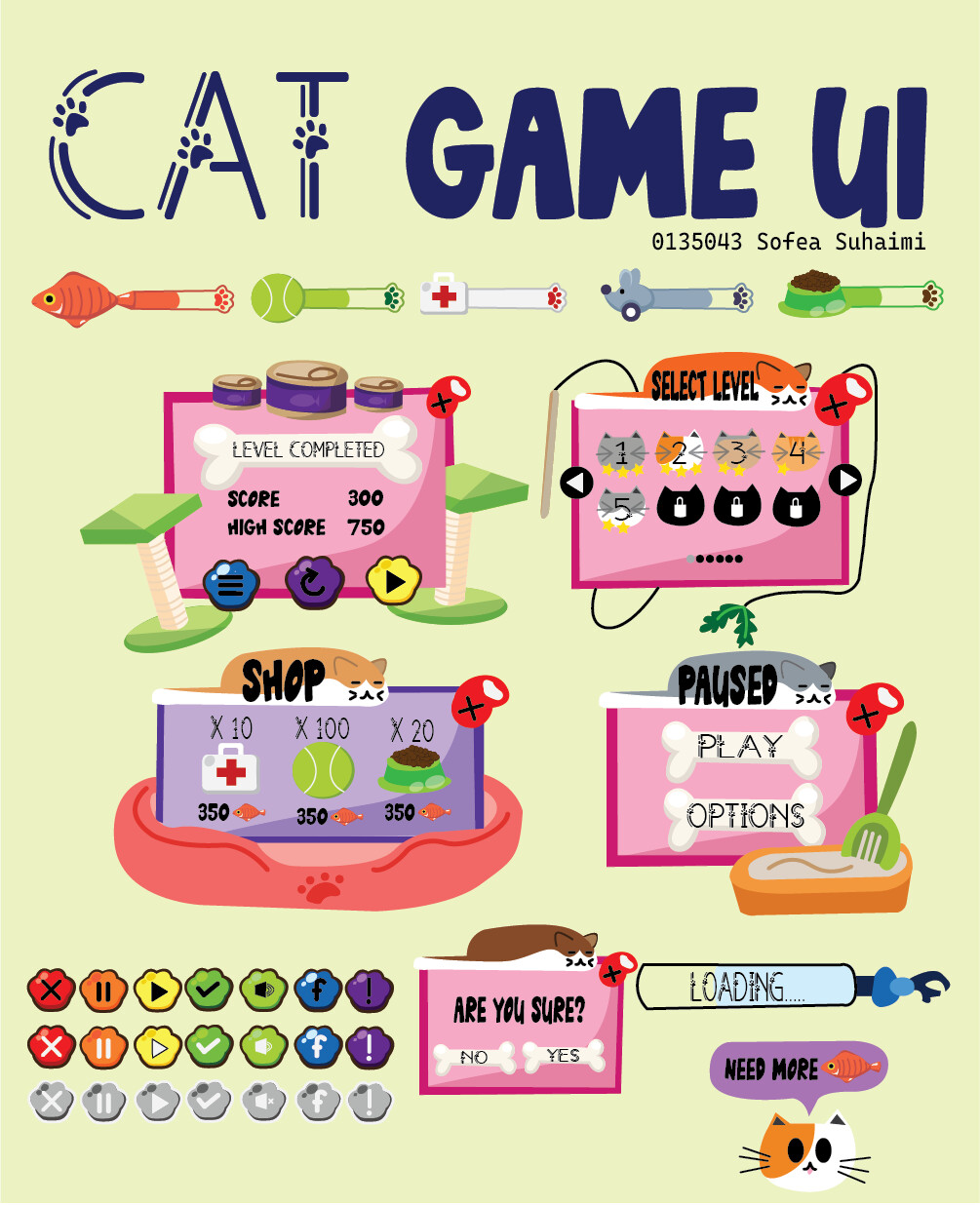 ArtStation - Game User Interface & Icons