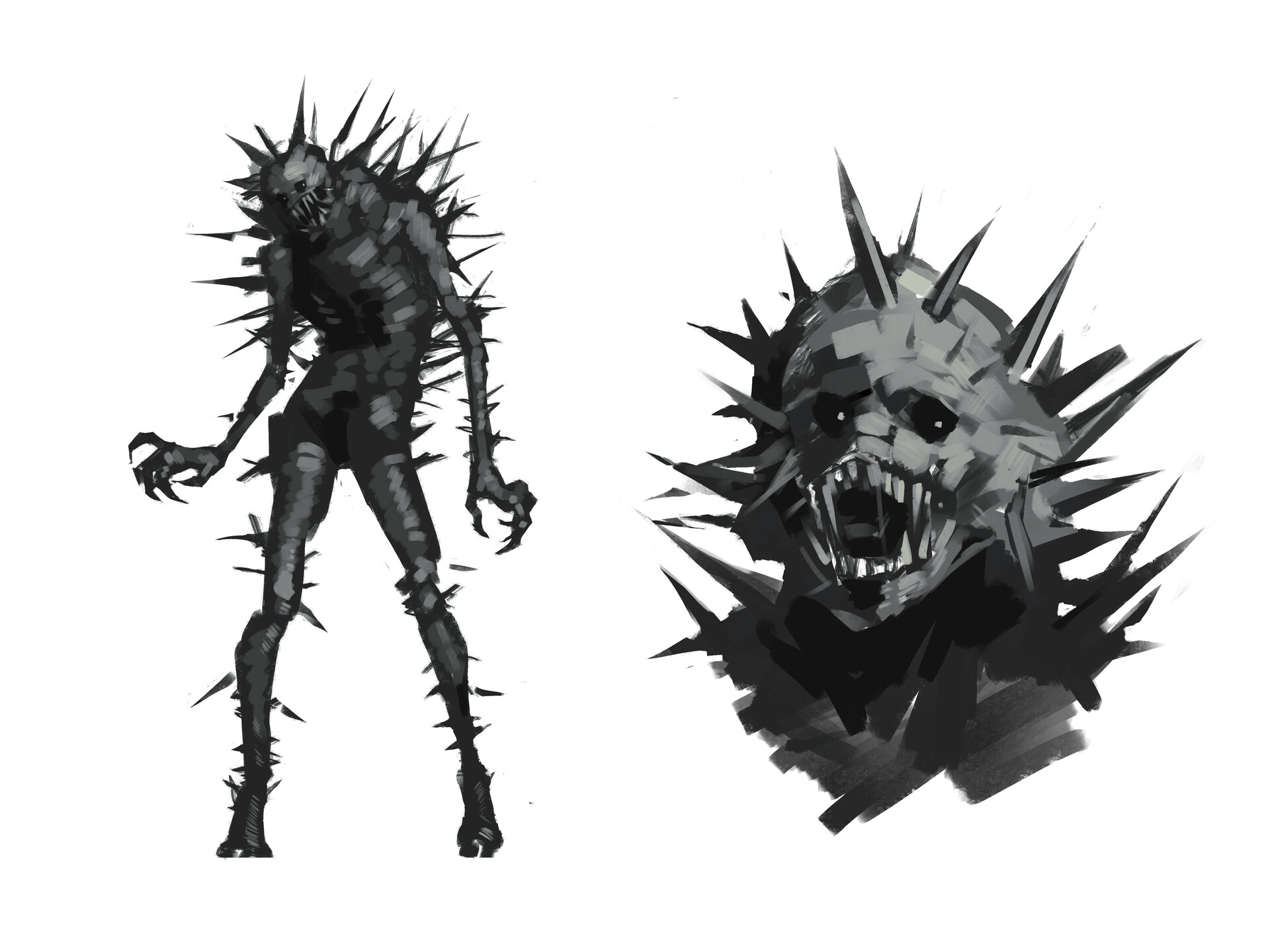 ArtStation - Hedgehock - orginal character concept