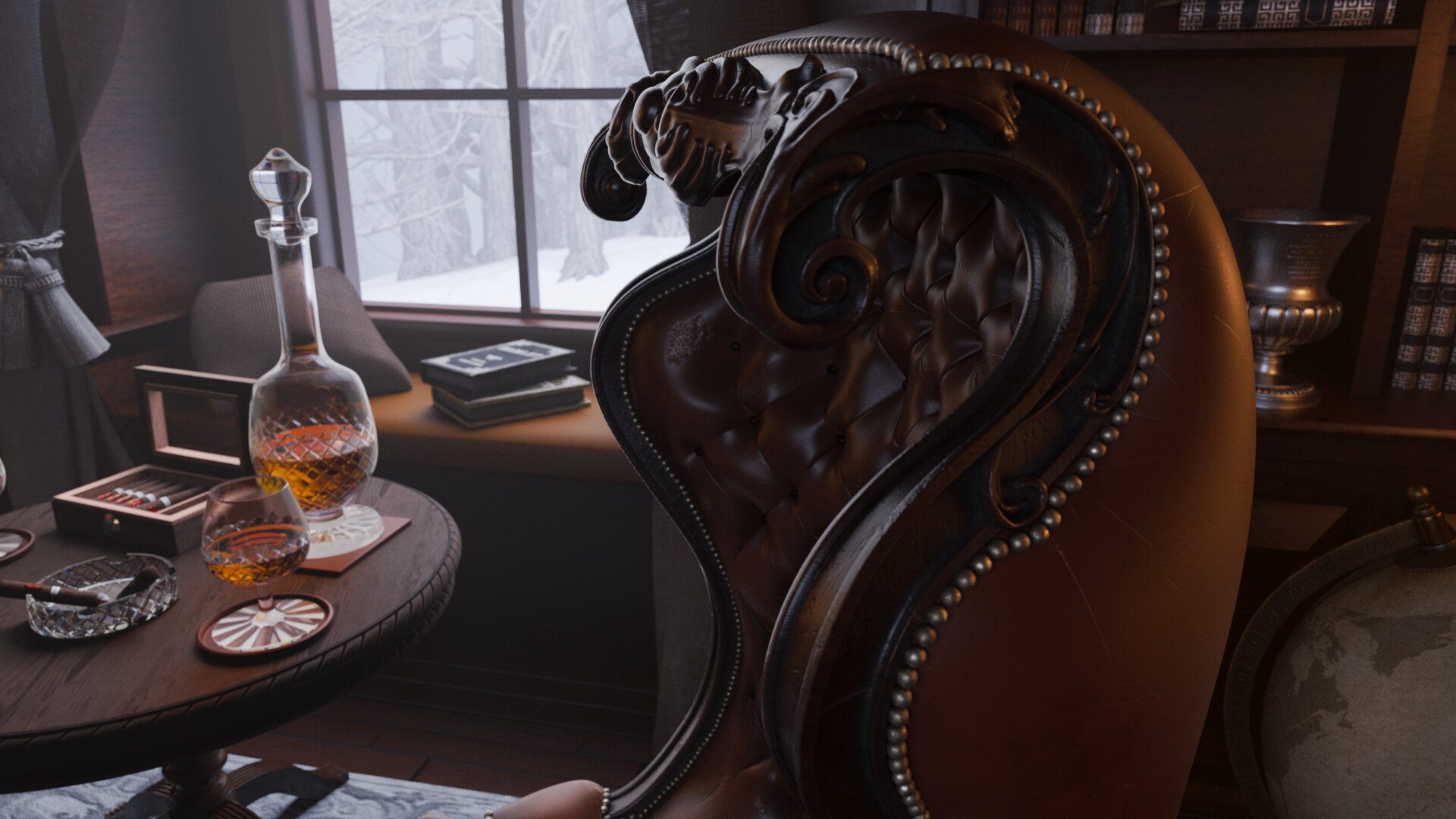 Eddie Lo - Antique Room Environment