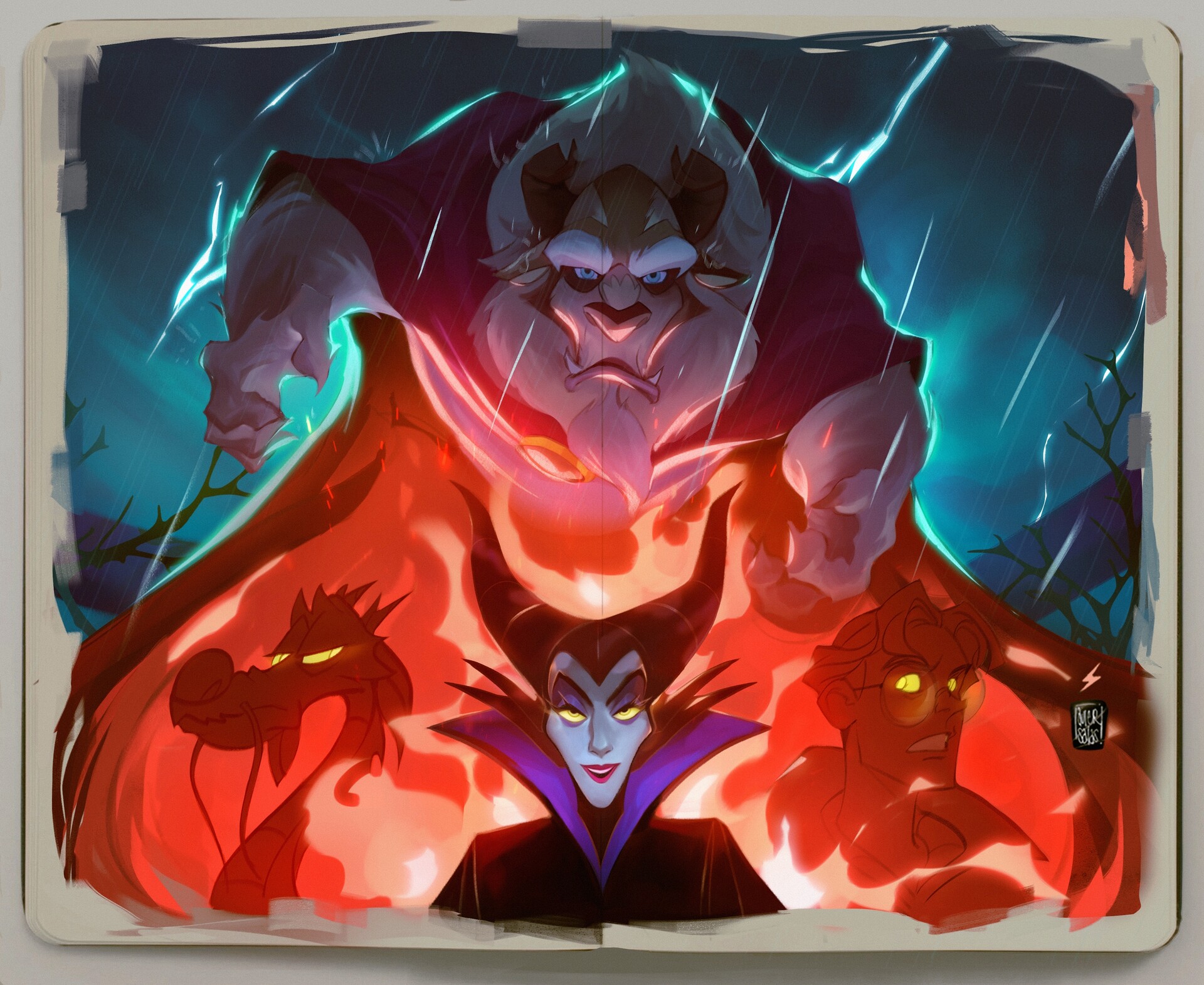 ArtStation - Disney Villain