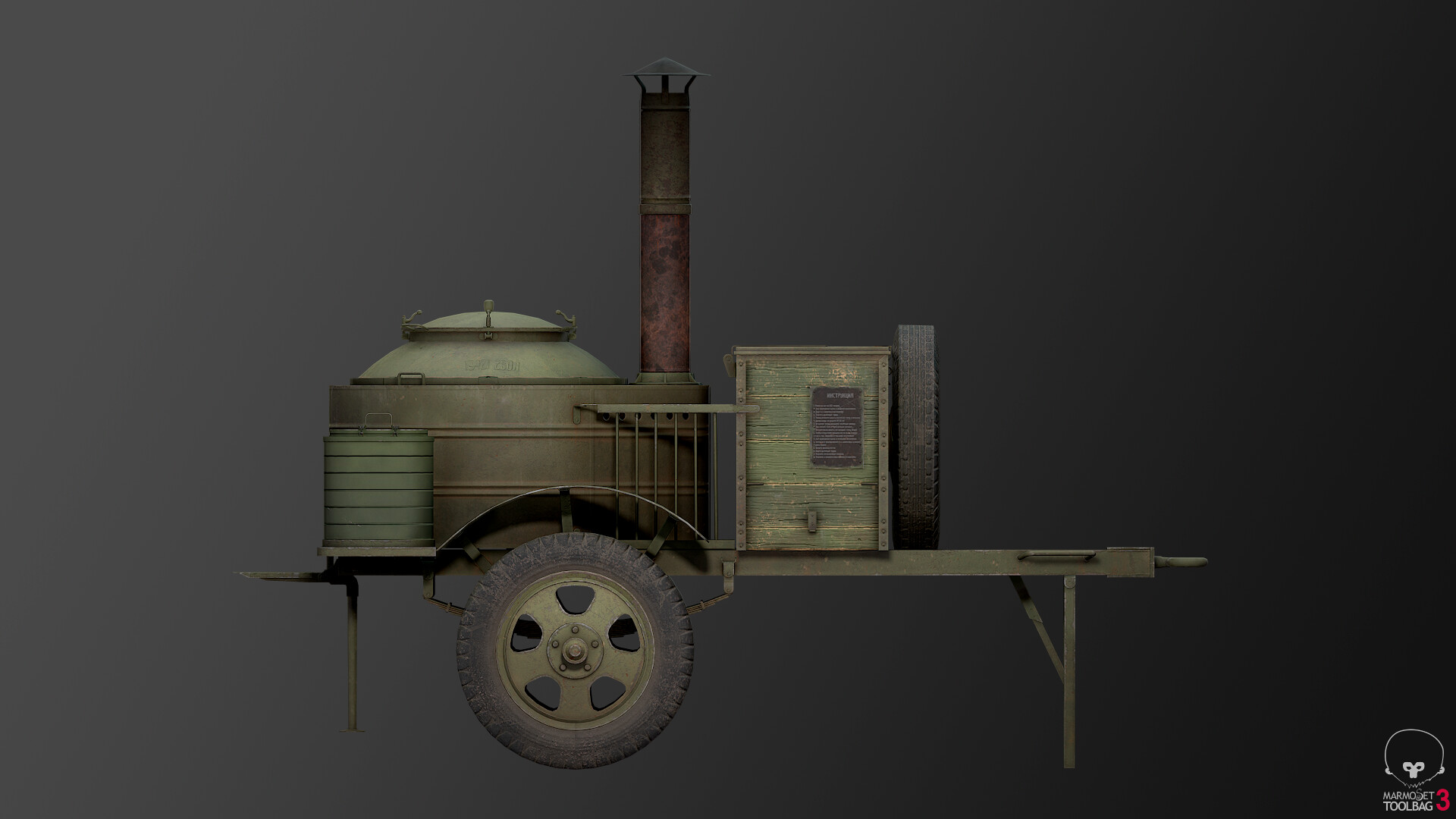 Aliaksandr Loiko - Soviet Field Kitchen PK-42