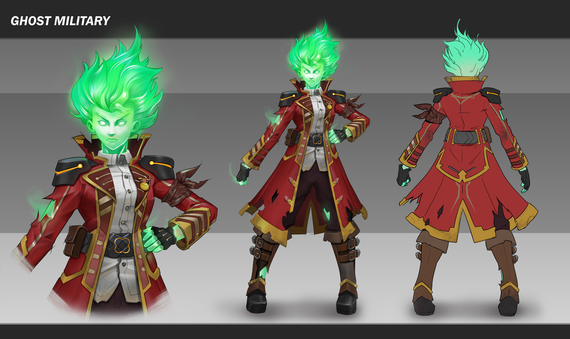 ArtStation - Ghost Military