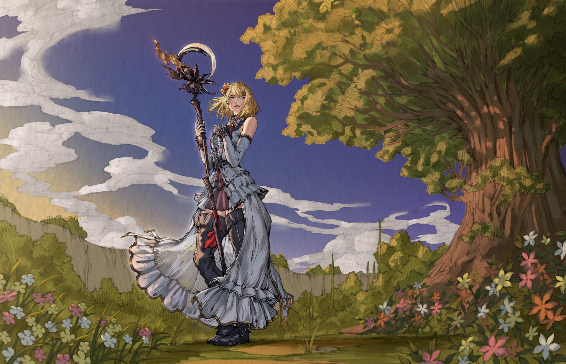 ArtStation - Commission Work FFXIV