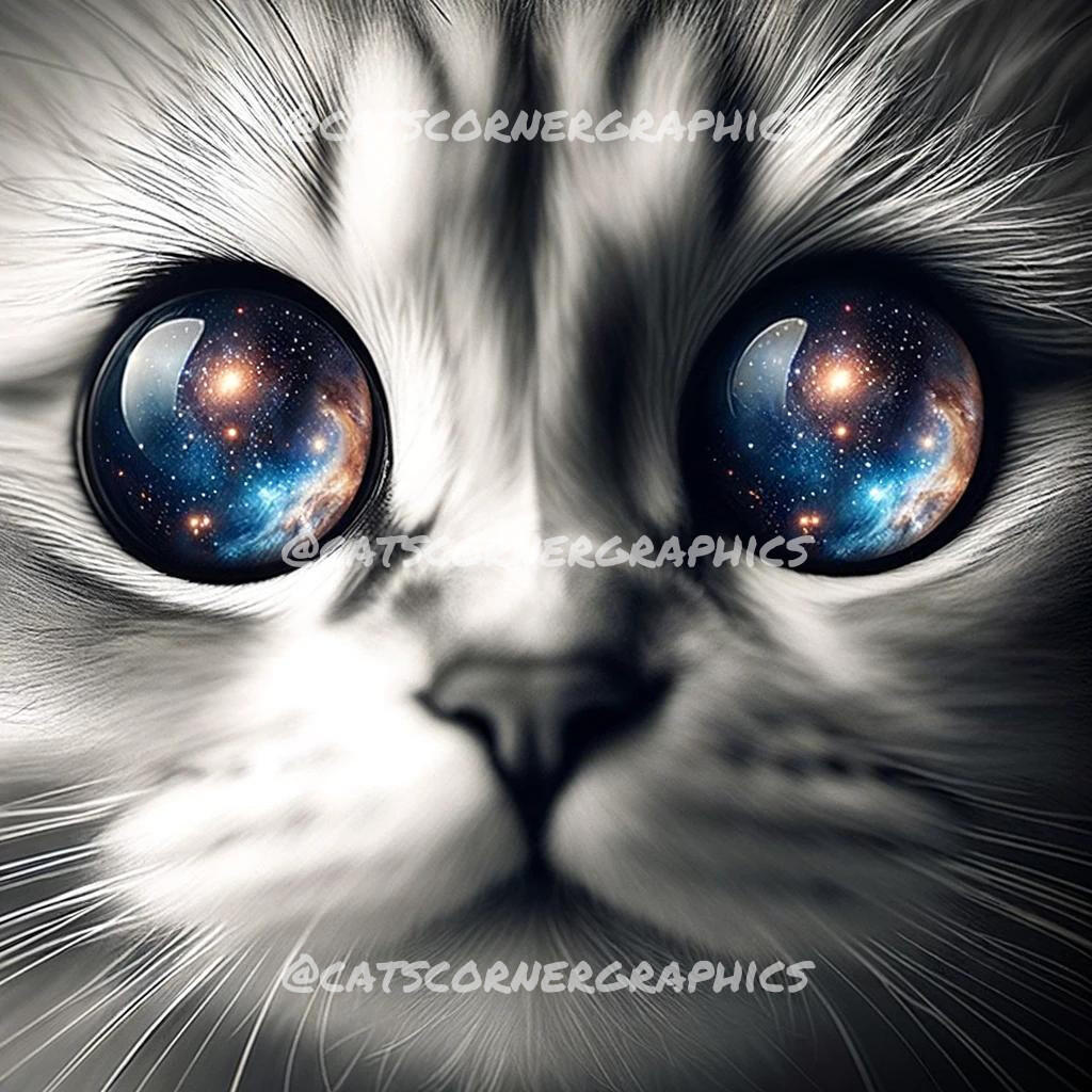 ArtStation - Cosmic Cat Eyes