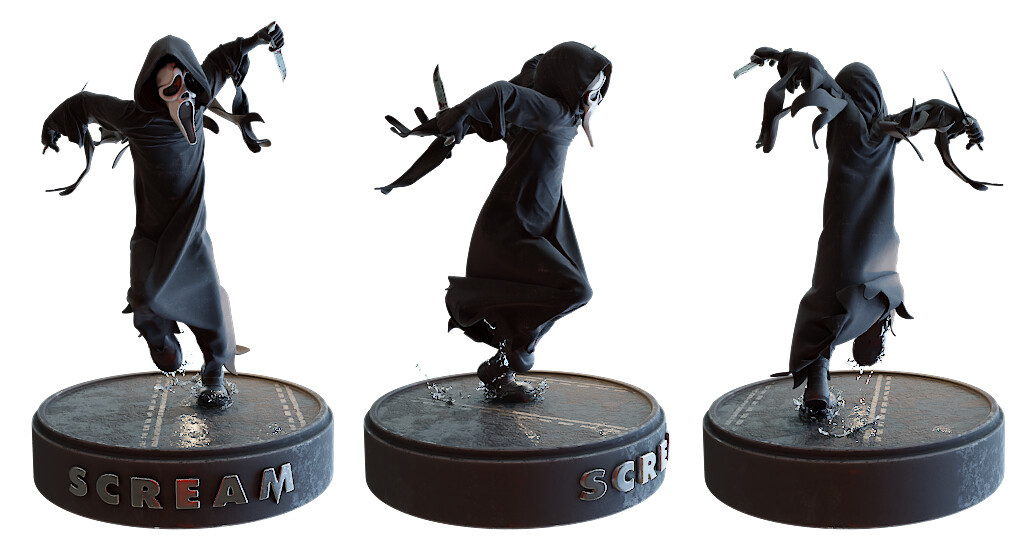 ArtStation - Ghostface (WIP)