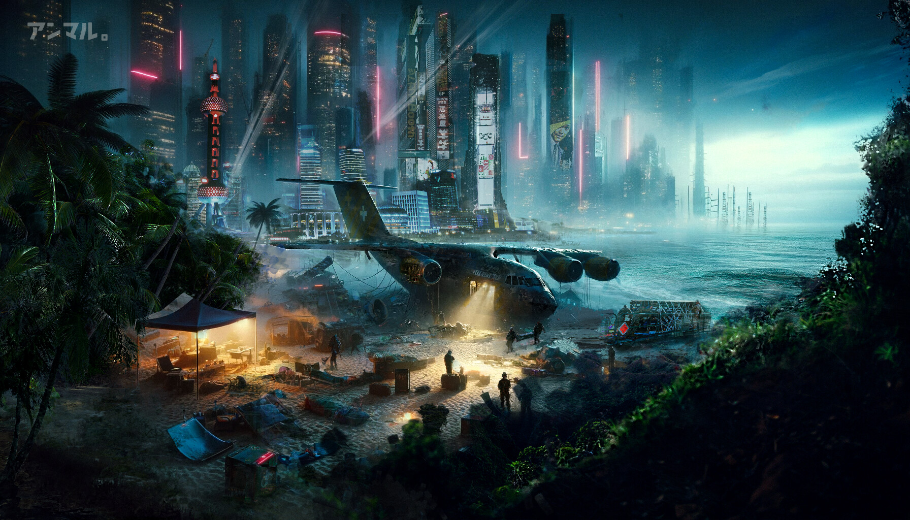 ArtStation - Aftermath: Crashed Plane