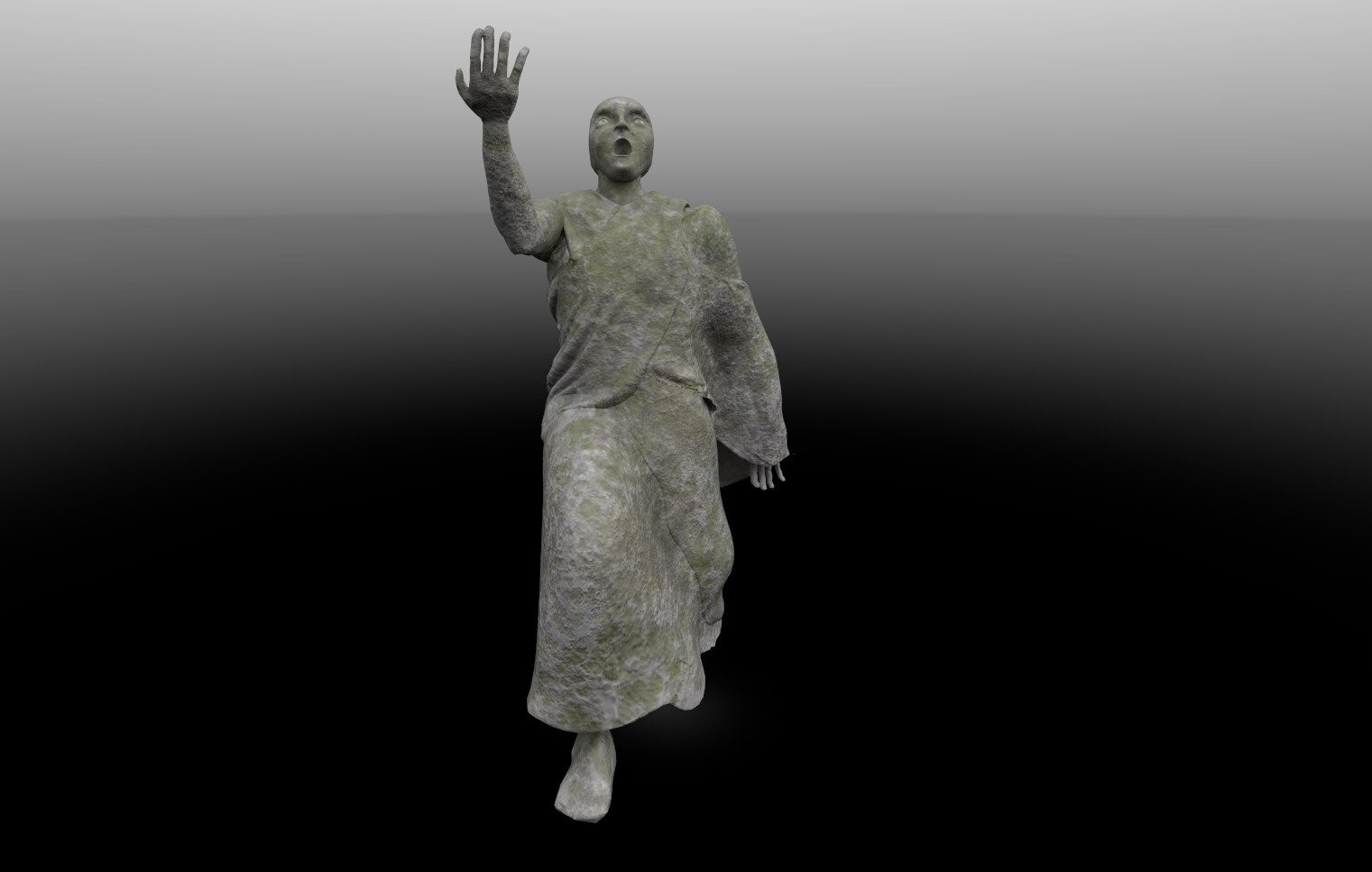 ArtStation - Scared Statue