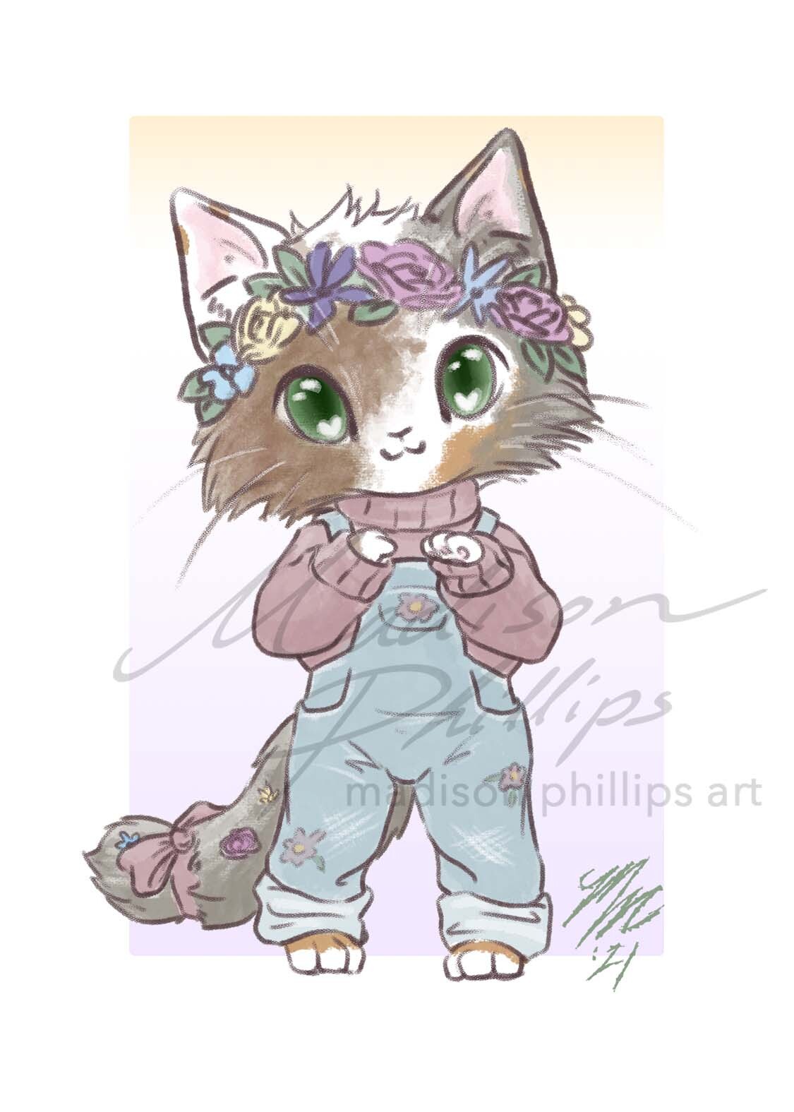 ArtStation - Harper the Kitten