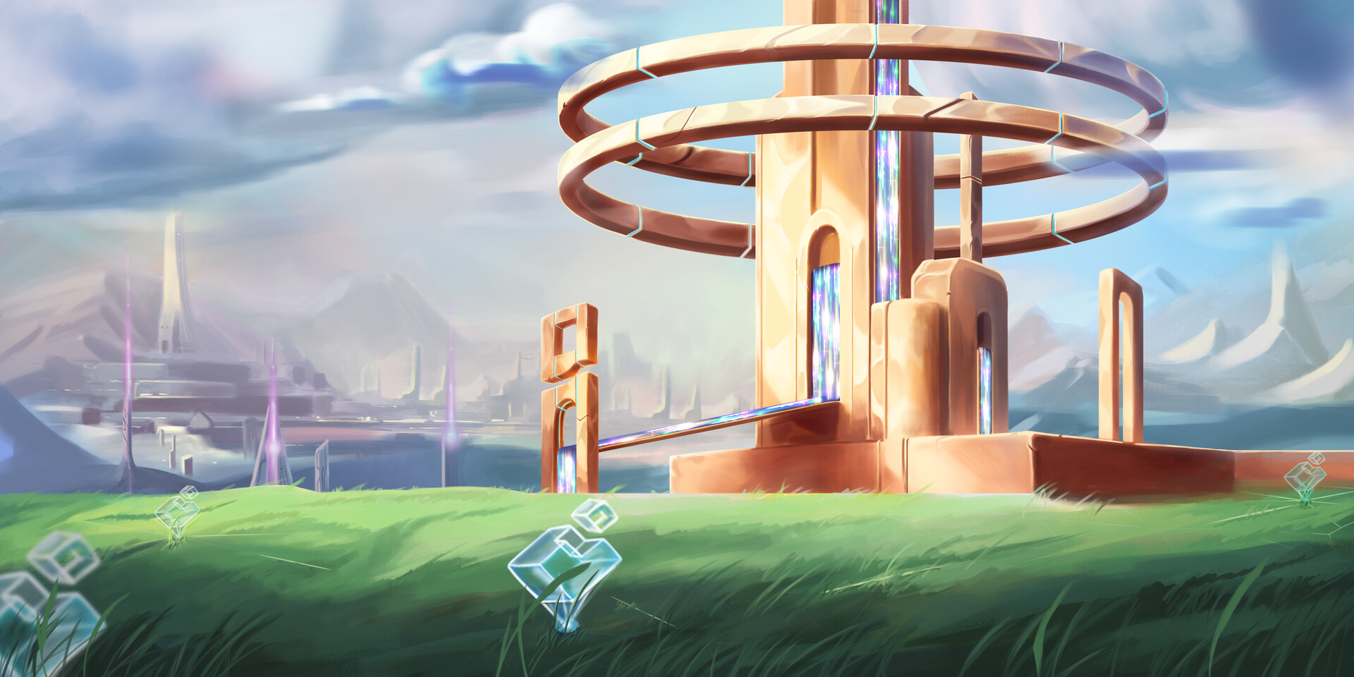 ArtStation - Landscape - Technology