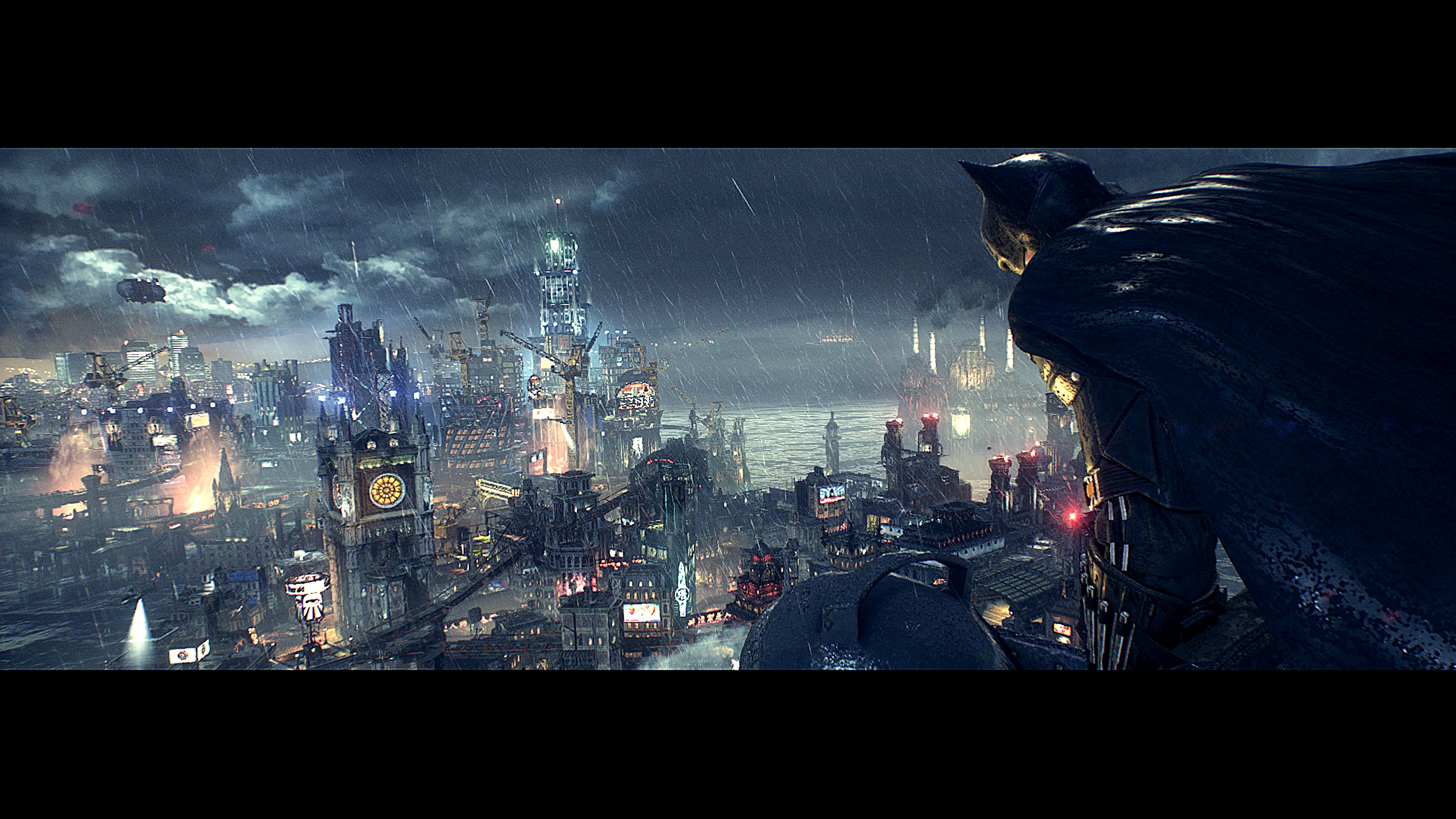 Gotham Skyline Batman Arkham Knight