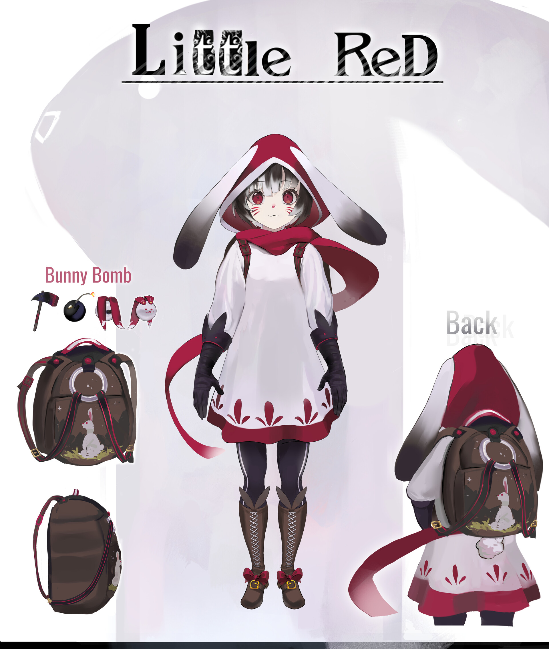 ArtStation - Little Redd, the Arsonist