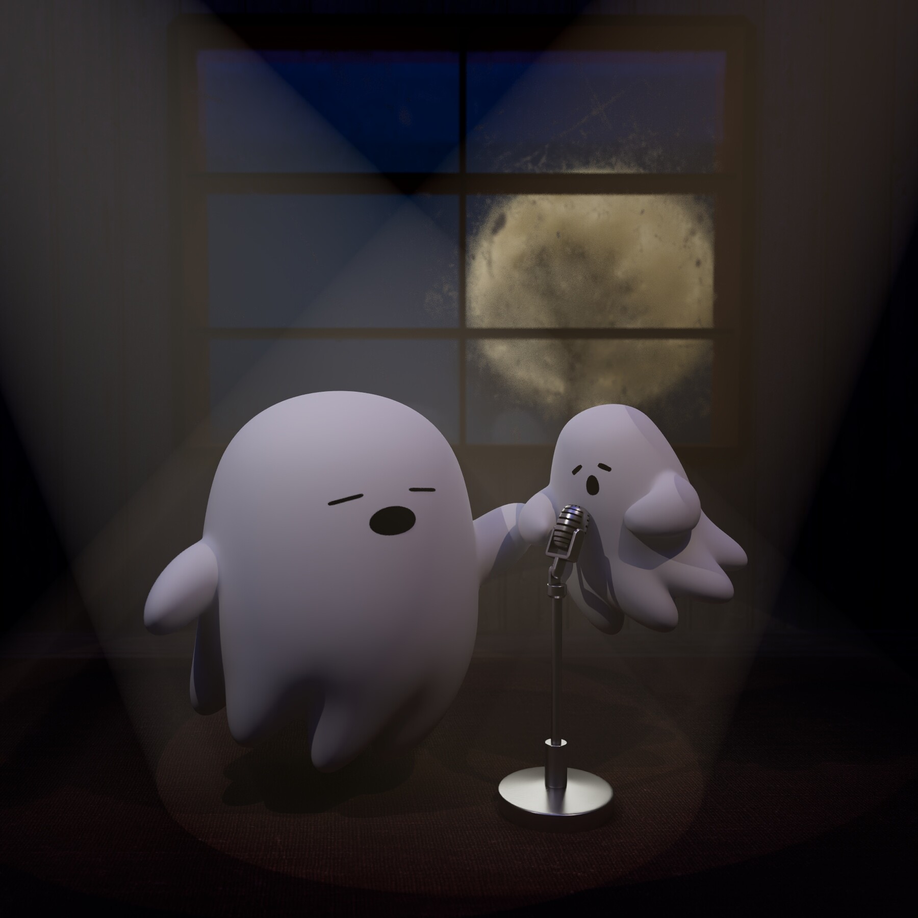ArtStation - Singing Ghost