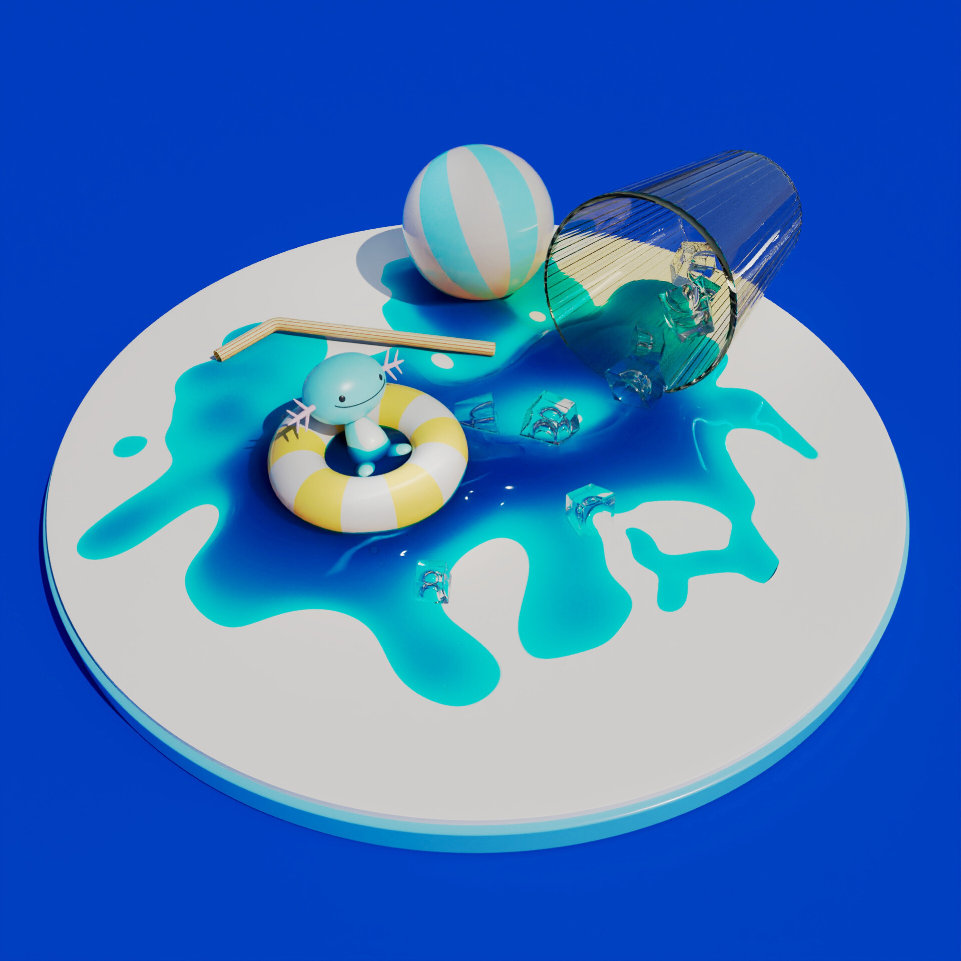 ArtStation - 3D Modeling for the Summer Season