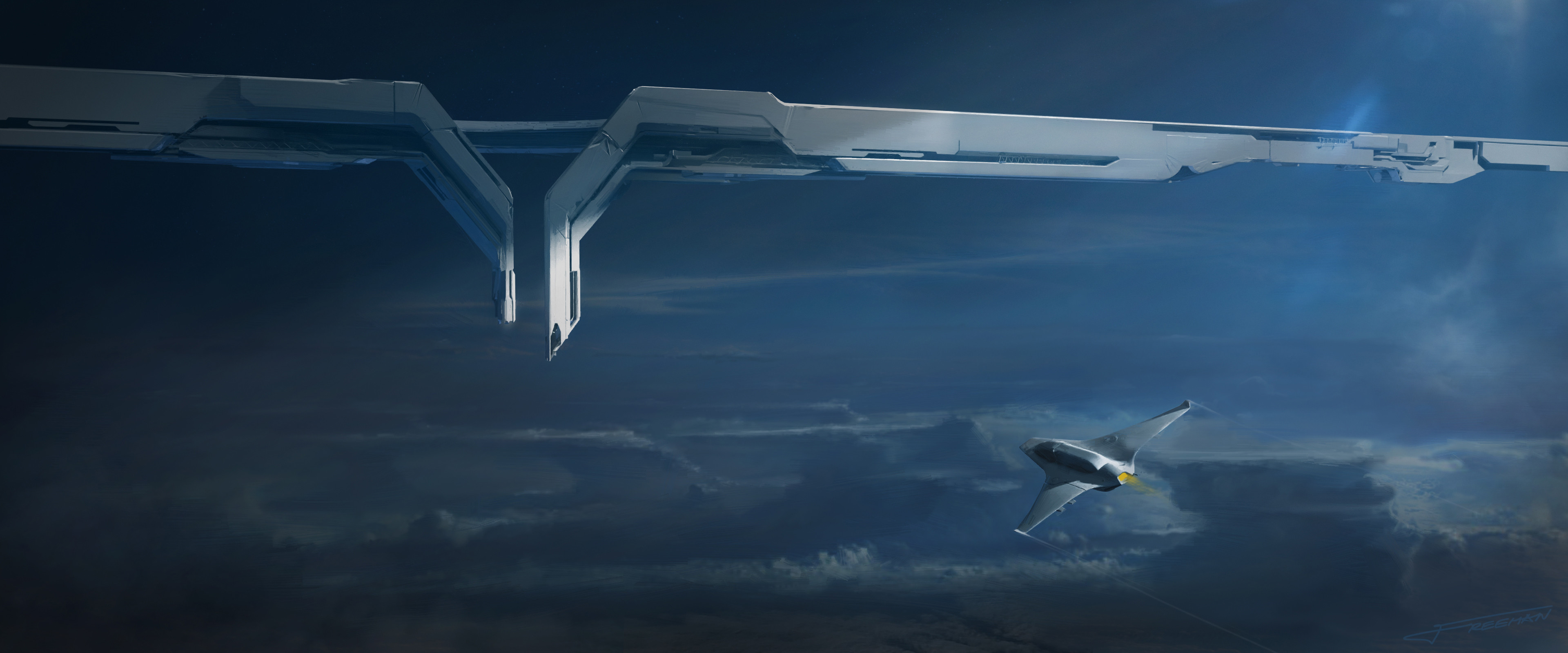 David Freeman - The Creator - Nomad - Environment VFX Concepts