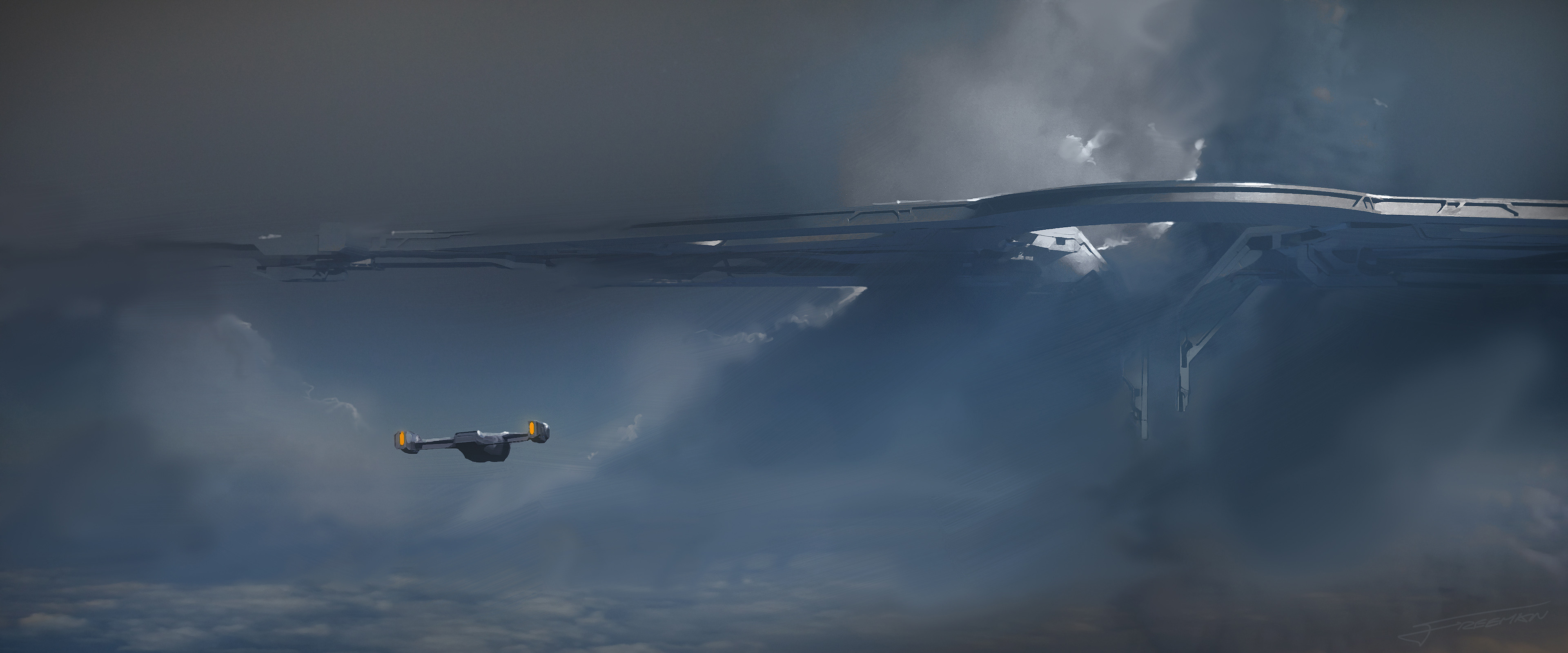 David Freeman - The Creator - Nomad - Environment VFX Concepts