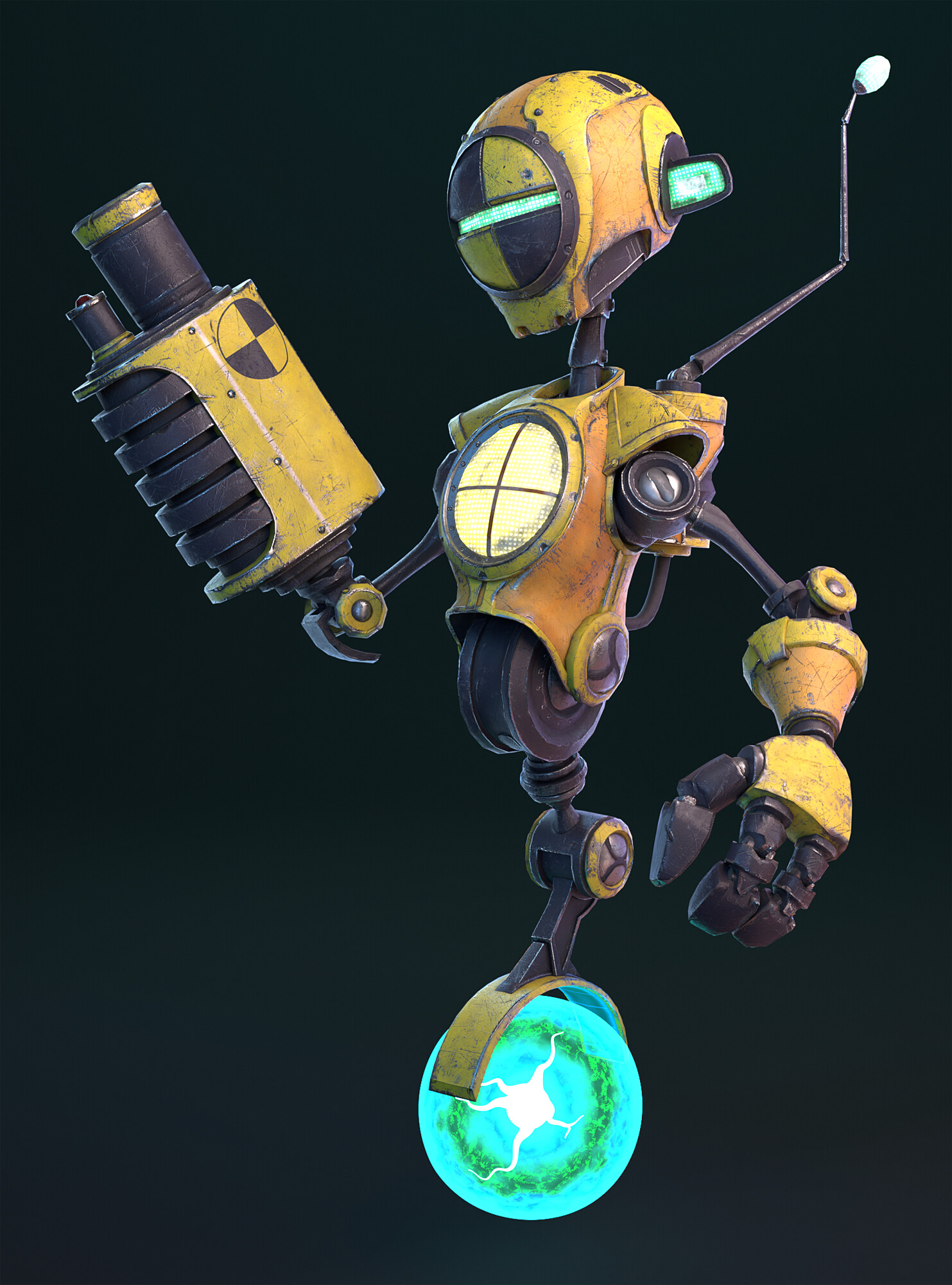 Vladislav Tribukh - Ratchet & Clank Robot Test Dummy new