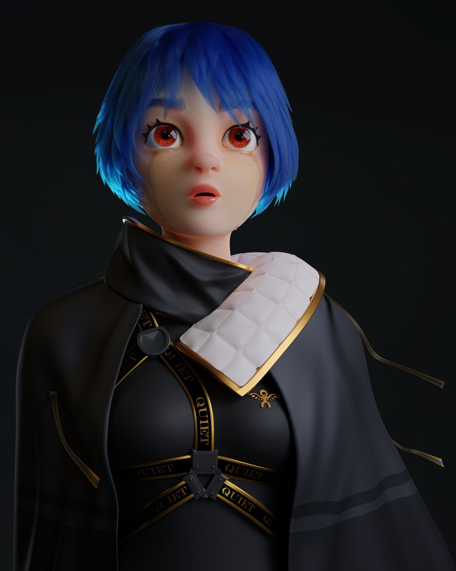 ArtStation - Quiet Girl - Leonardo Mazzoli