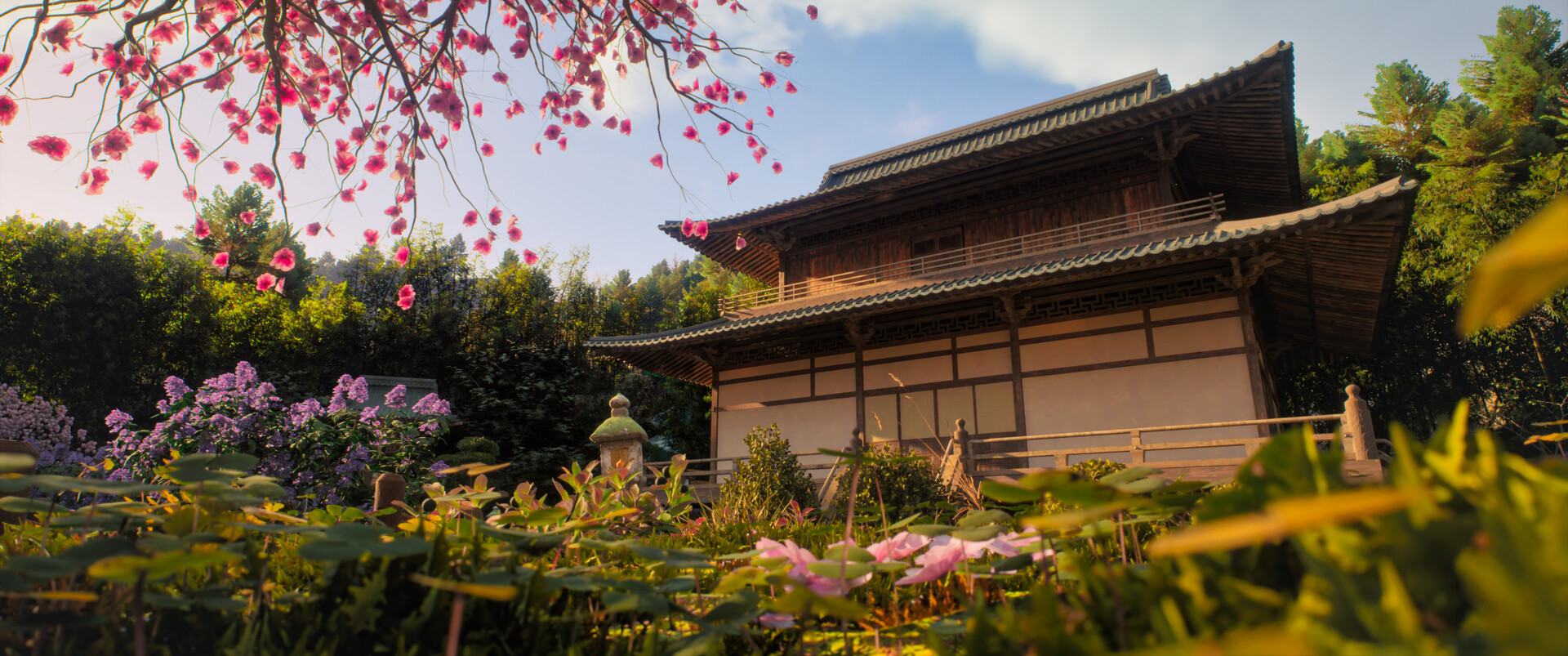 Julia Vlasenko - Mysterious Japanese Garden: Unreal Engine 5