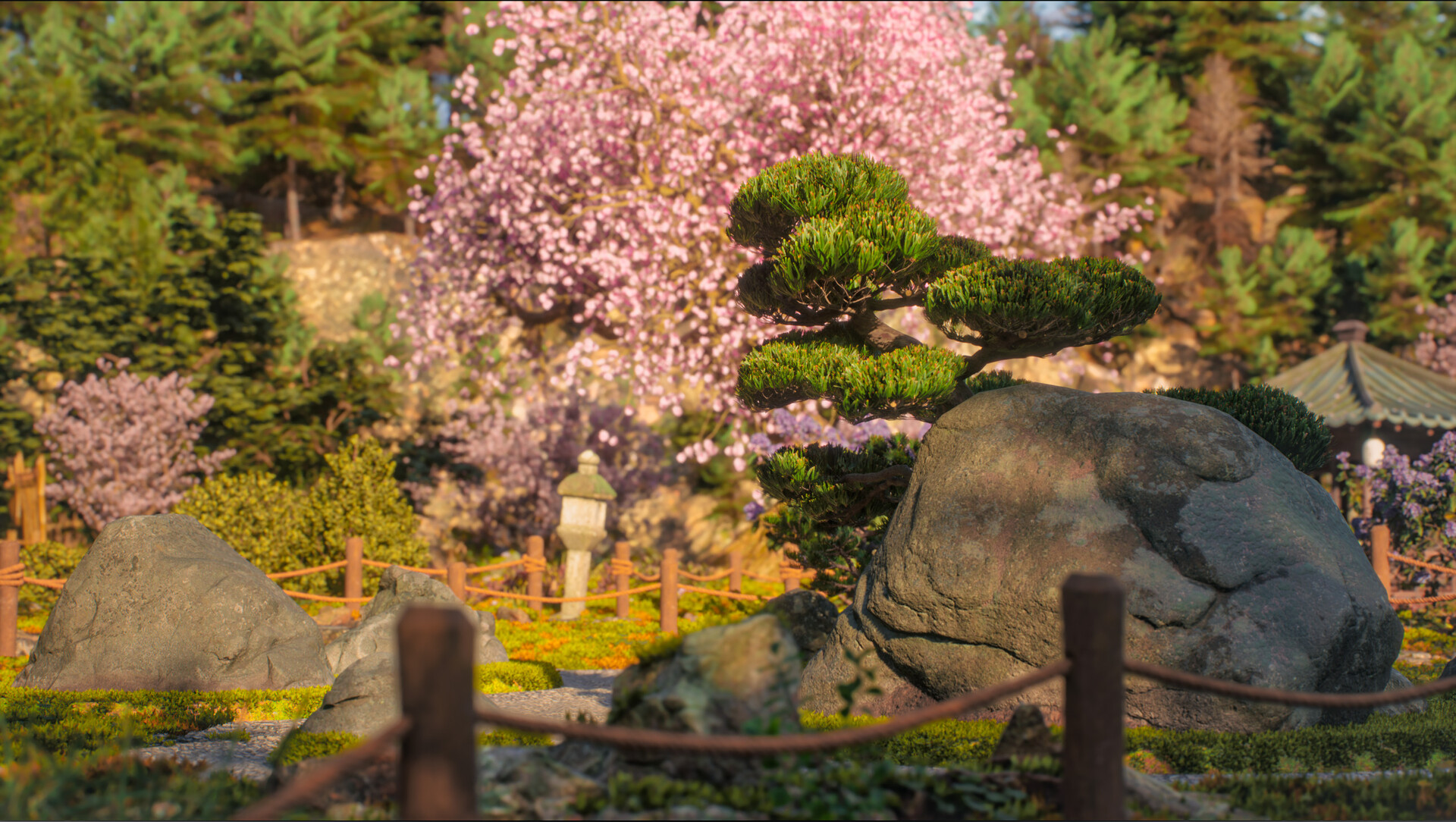 Julia Vlasenko - Mysterious Japanese Garden: Unreal Engine 5