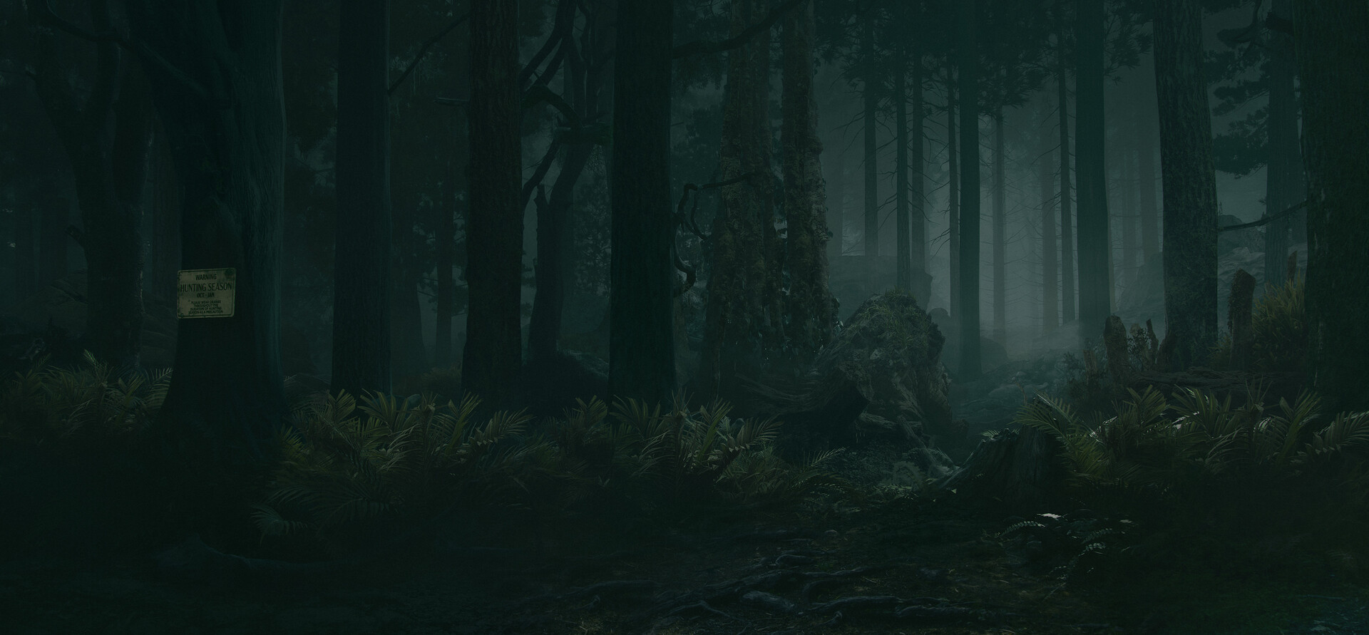 ArtStation - Forest Lighting Studies