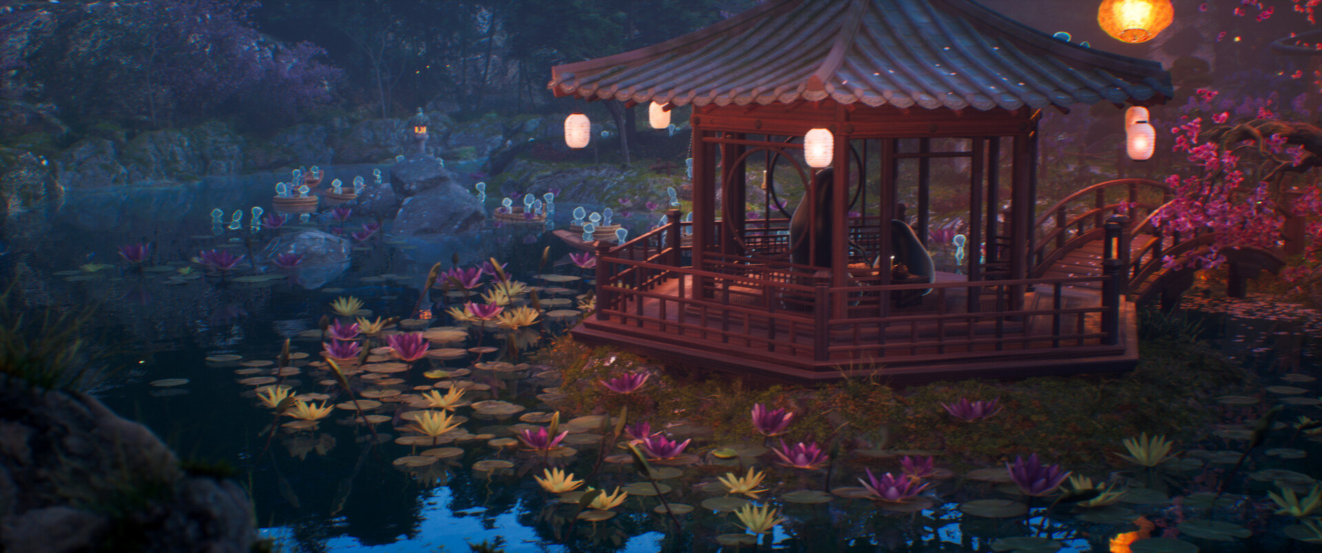 Julia Vlasenko - Mysterious Japanese Garden: Unreal Engine 5