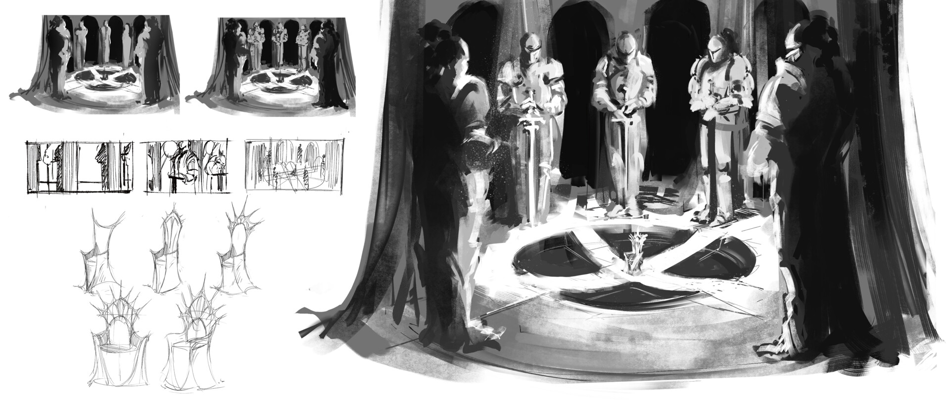 ArtStation - Roundtable Concept