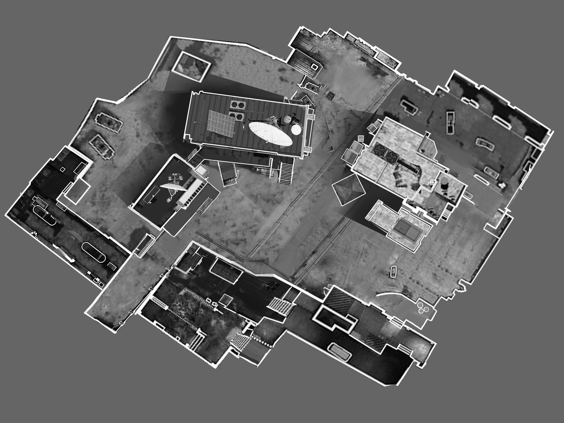 ArtStation - Small Communications Military Base Map