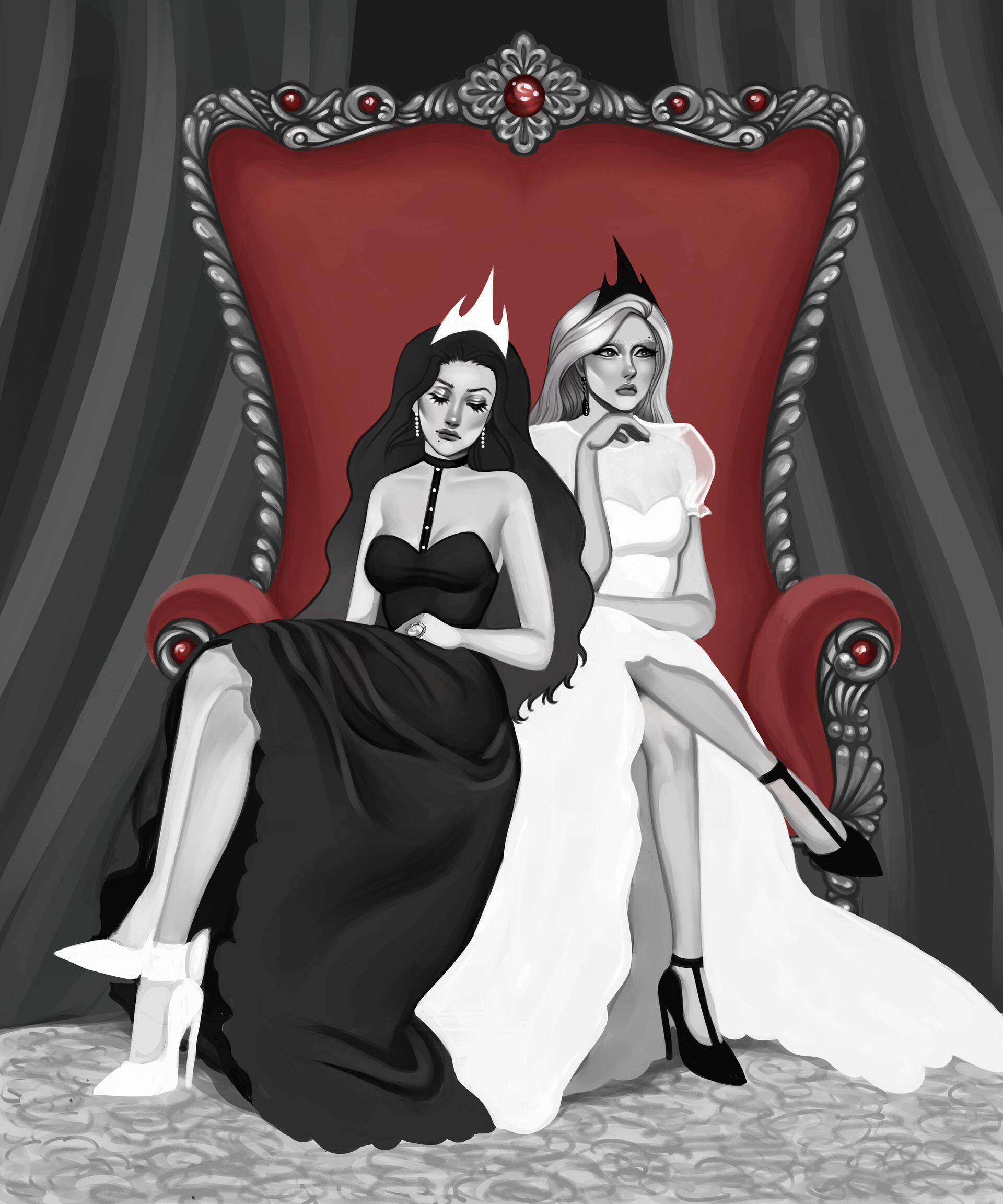 ArtStation - Two Queens