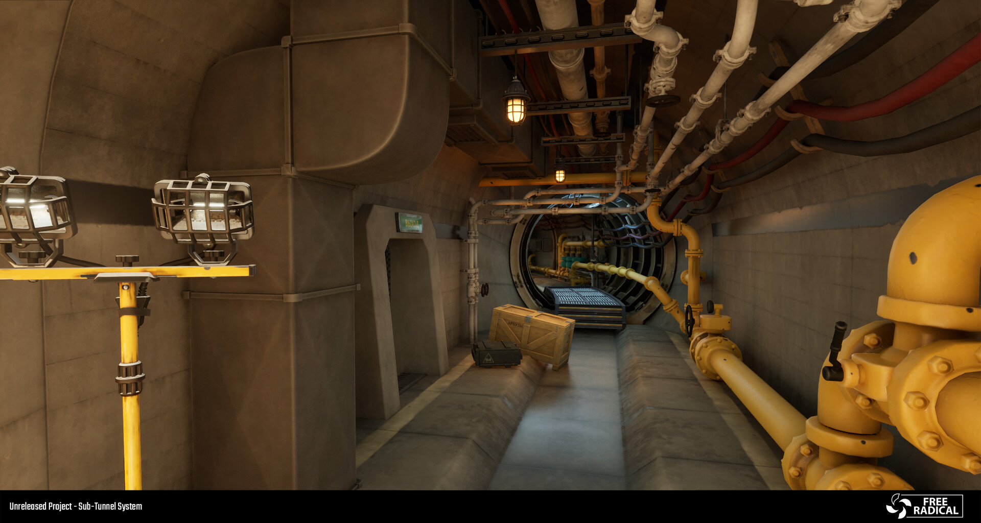 Alex Tang - Unreleased TimeSplitters Project - Sub-Tunnel System